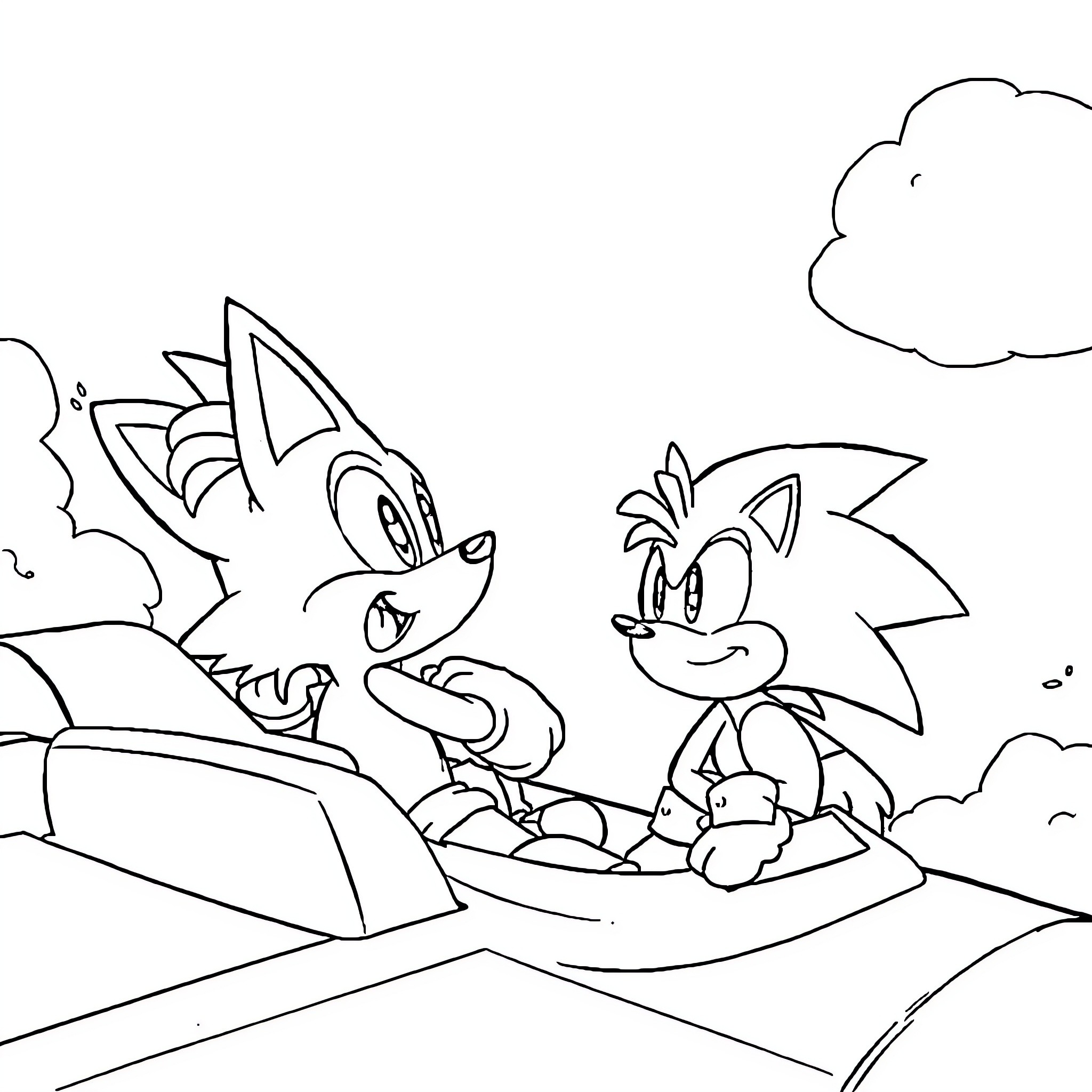 Best Tails Coloring Pages (Free Printable PDF)