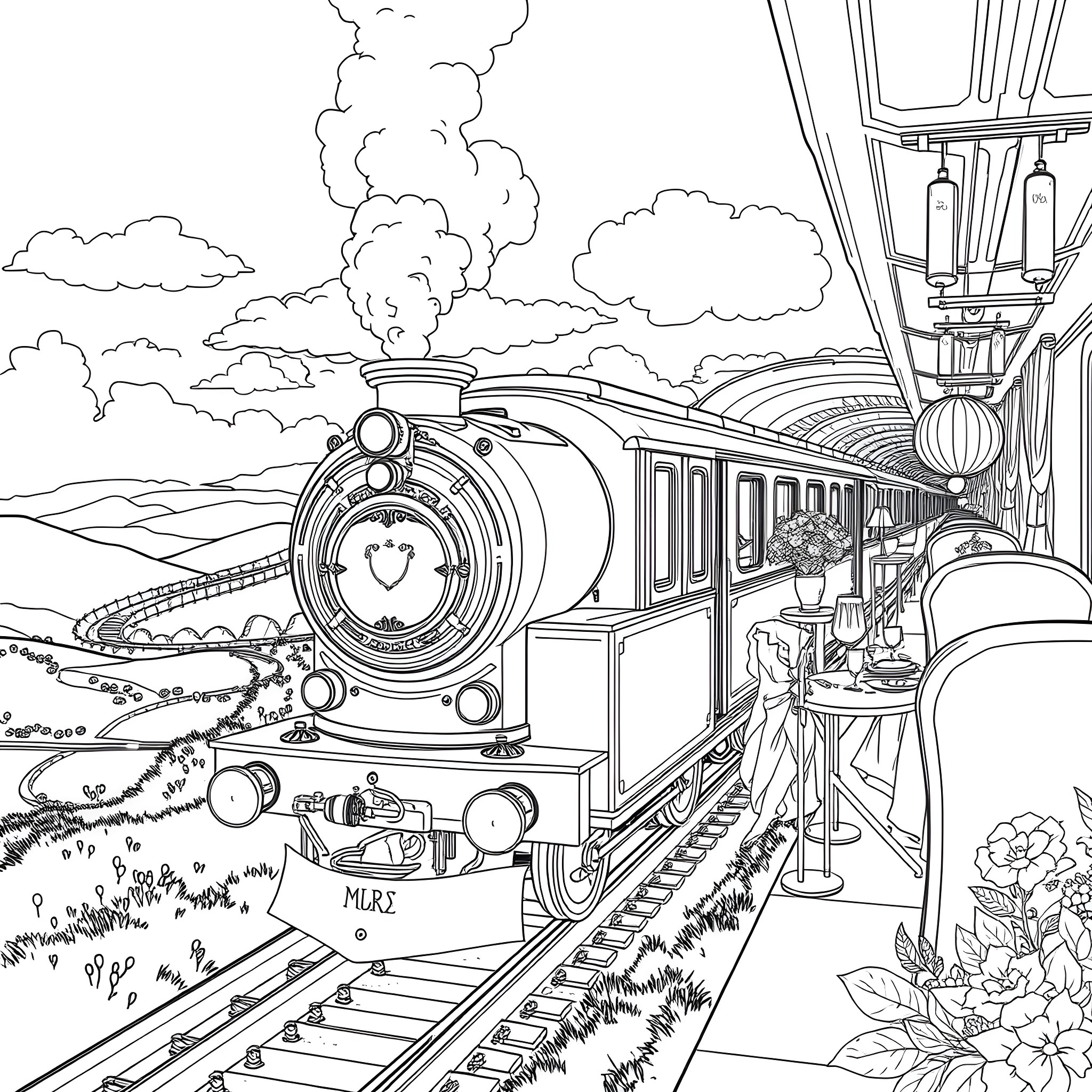 Best Belmond British Pullman Coloring Pages (Free Printable PDF)