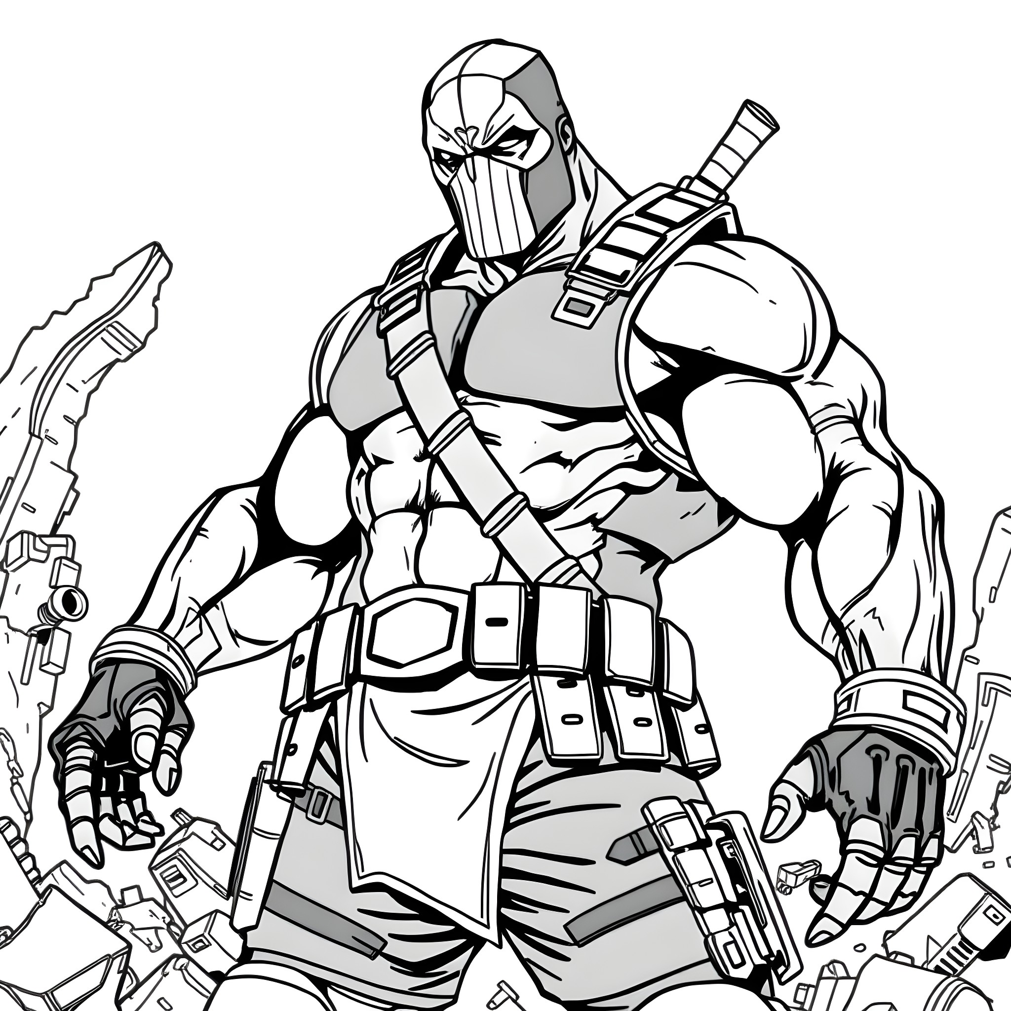 Best Bane Coloring Pages (Free Printable PDF)