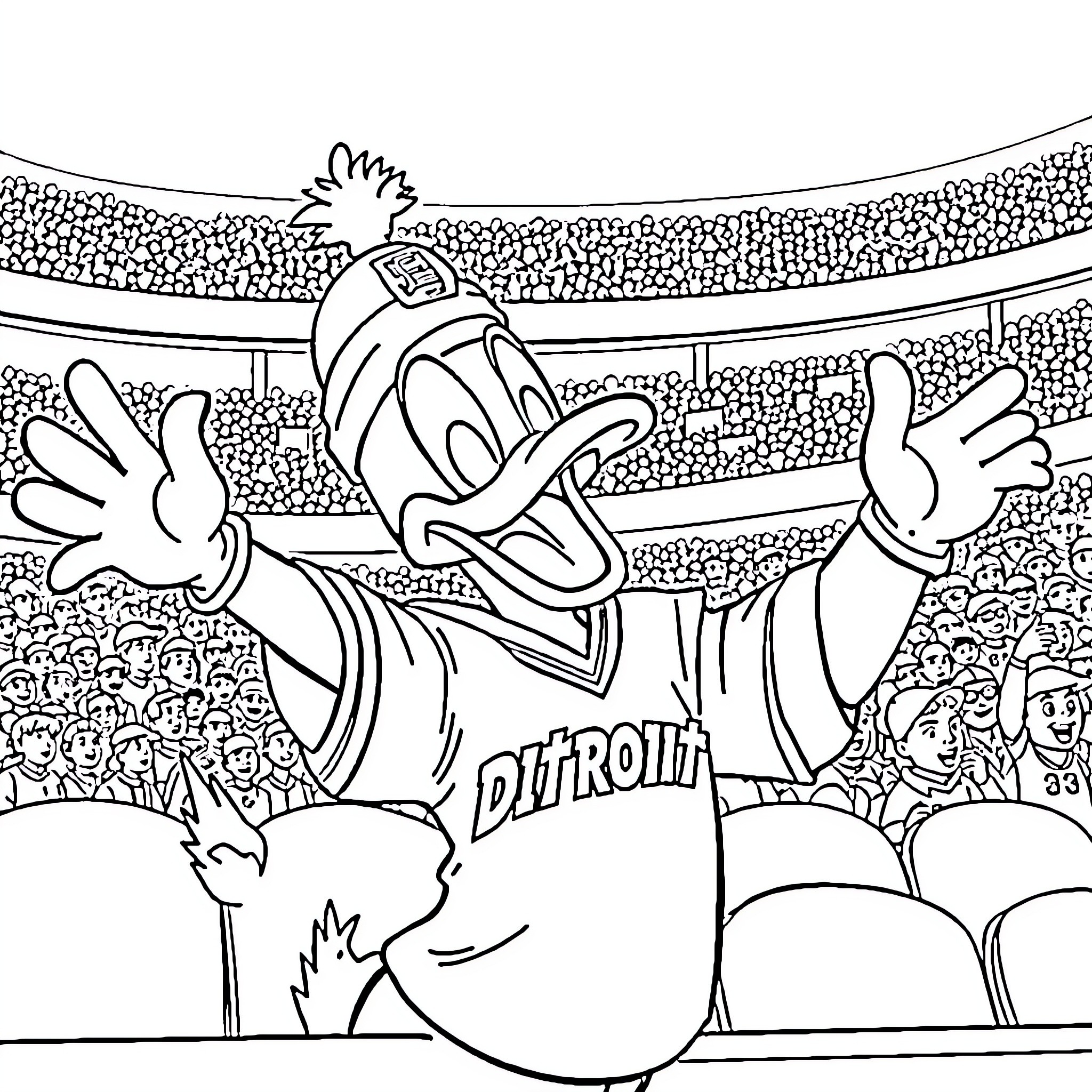 Best Donald Duck Coloring Pages (Free Printable PDF)