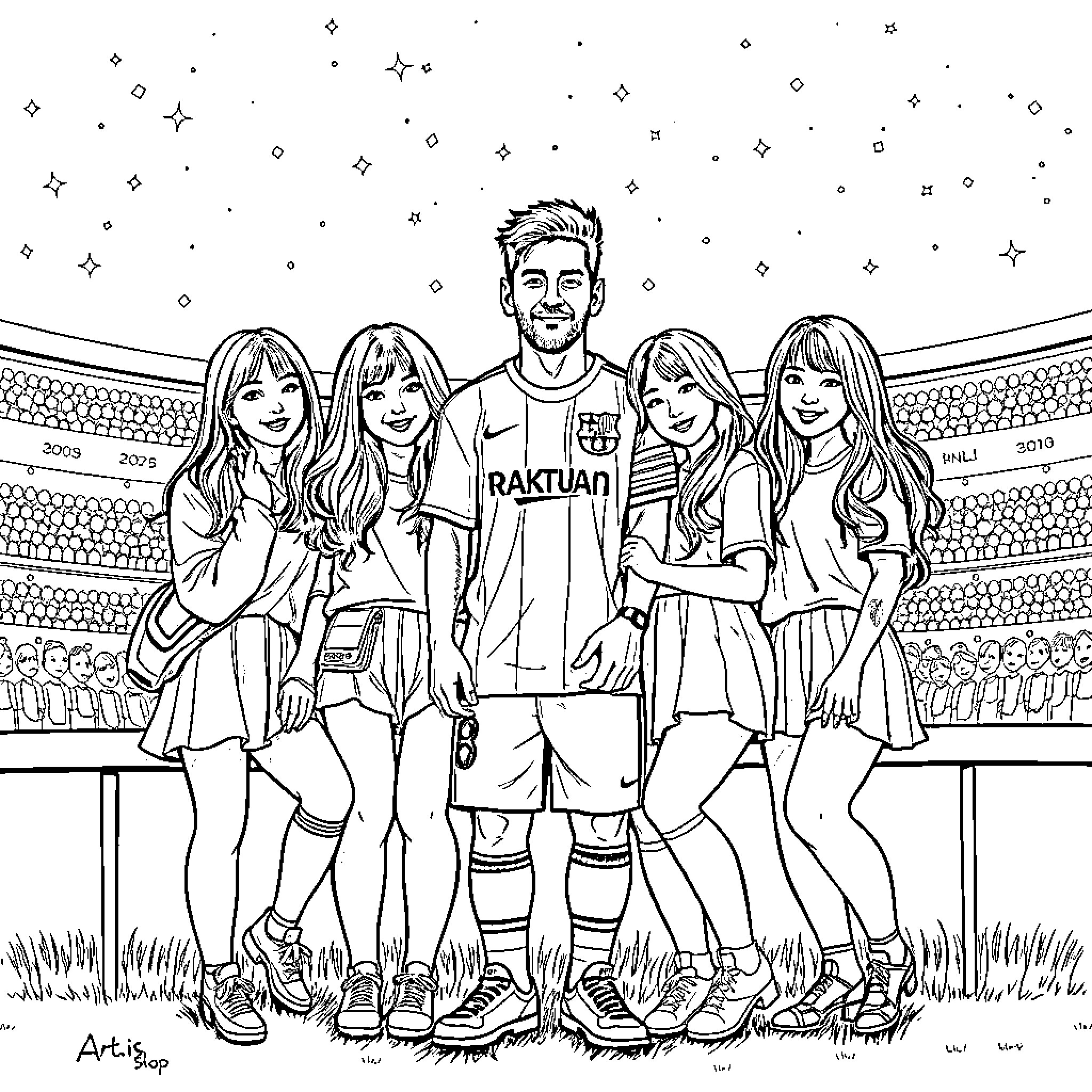 Best K-Pop Girls Coloring Pages (Free Printable PDF)