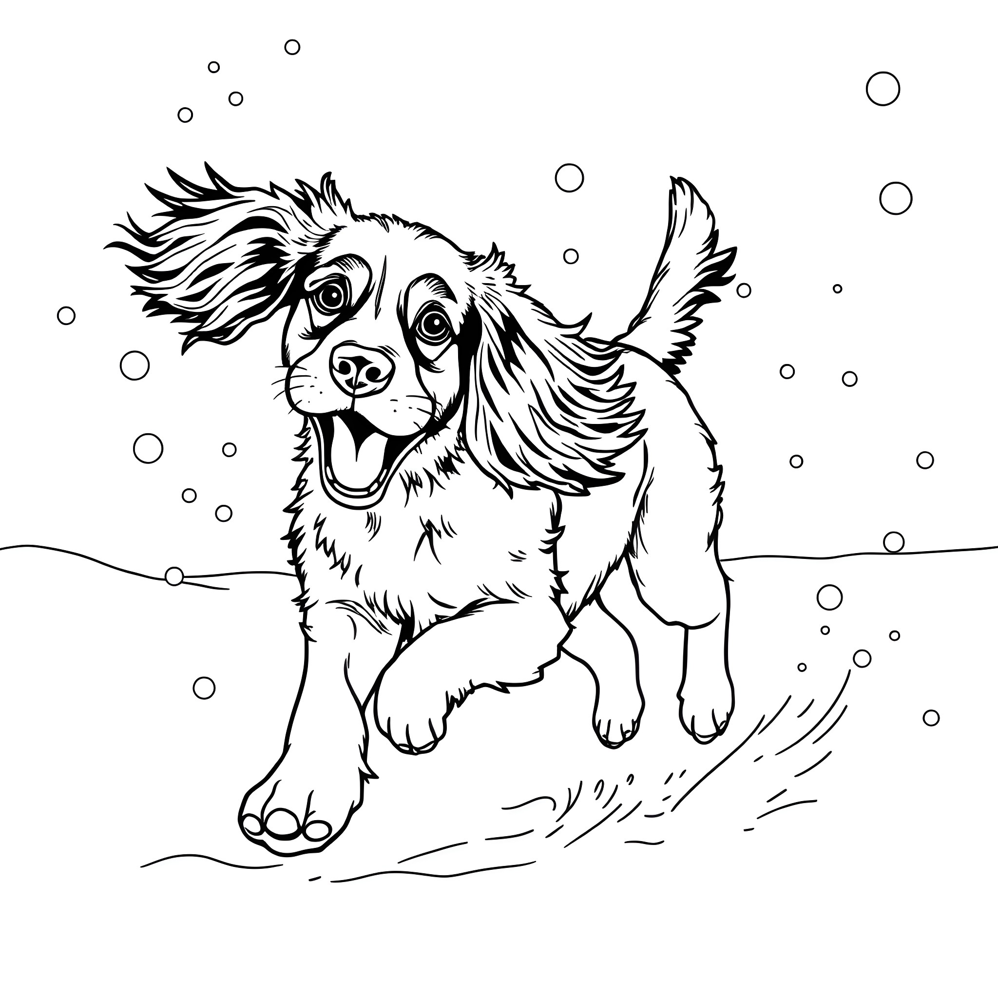 11 Best Springer Spaniel Coloring Pages (Free Printable PDFs)