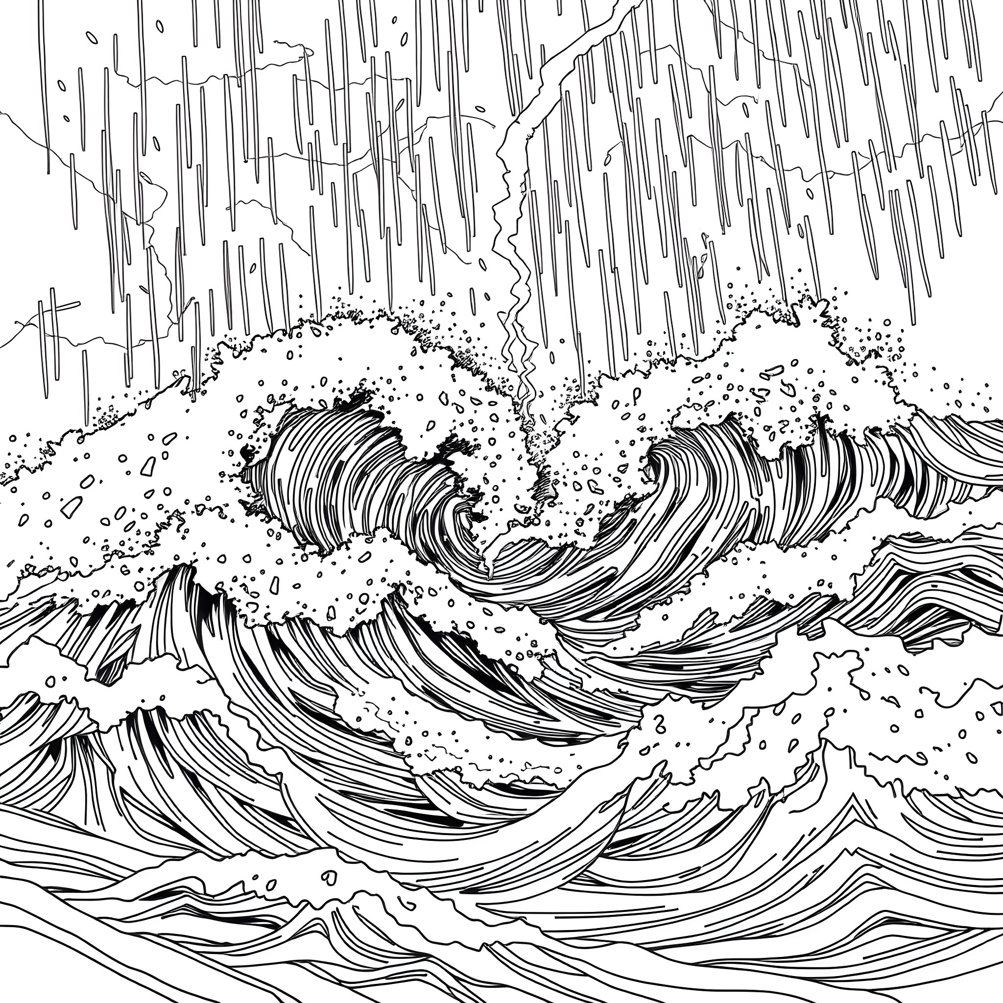 Best Storm Coloring Pages (Free Printable PDF)