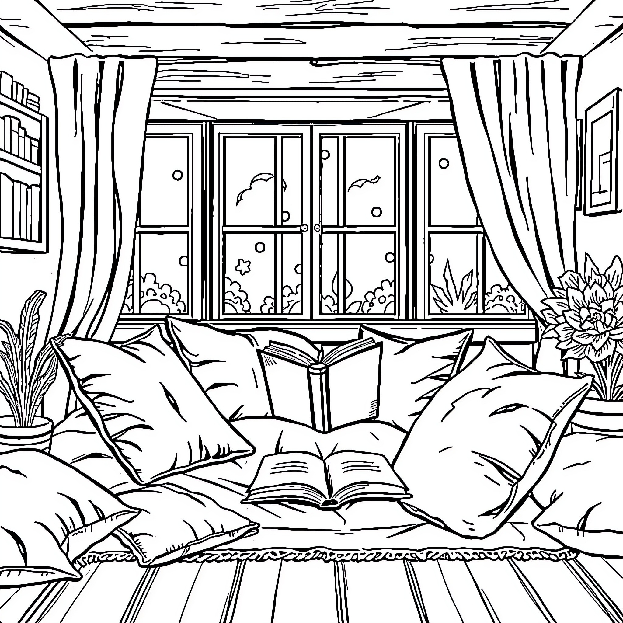Best Room Coloring Pages (Free Printable PDF)