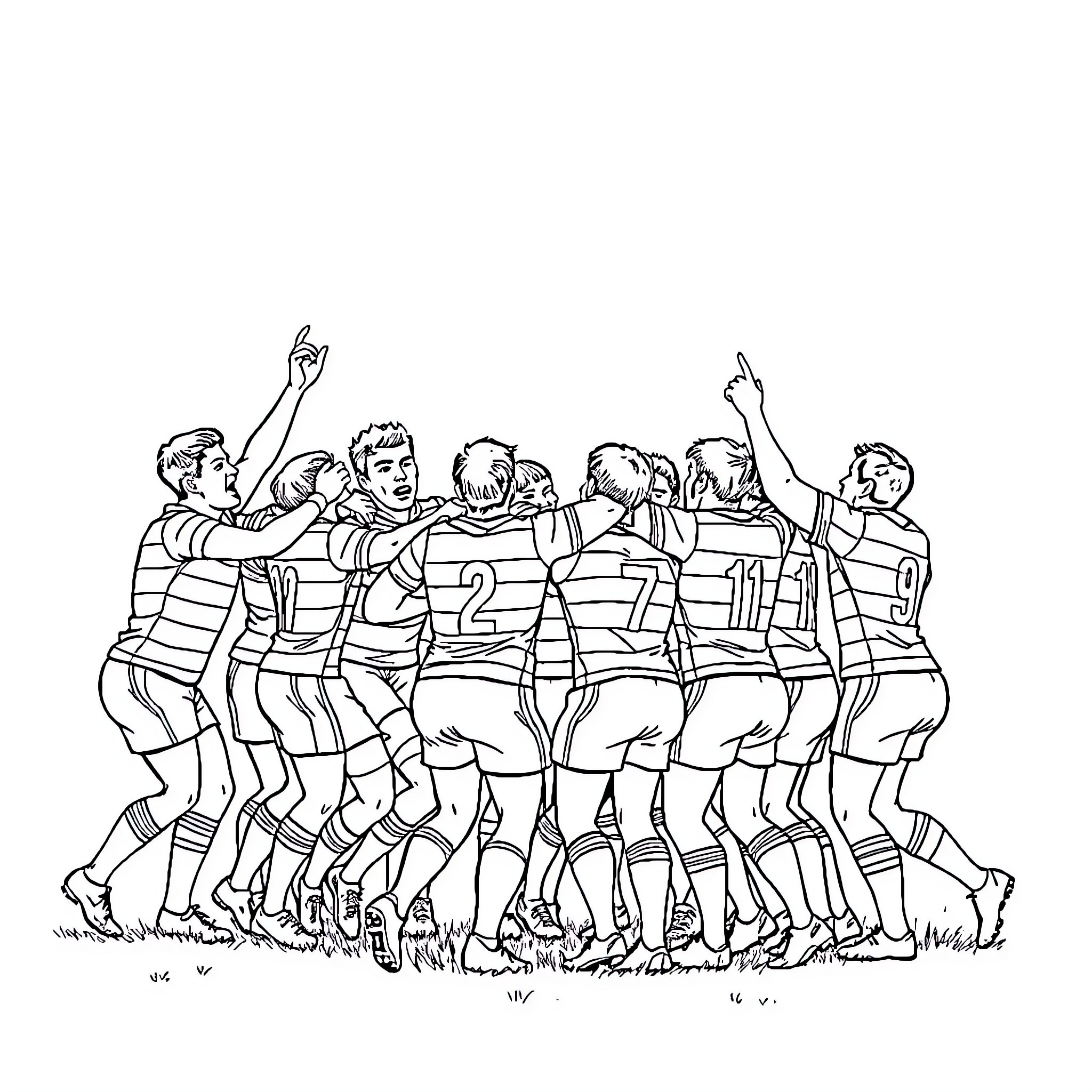 2 Best Rugby Team Coloring Pages (Free Printable PDFs)