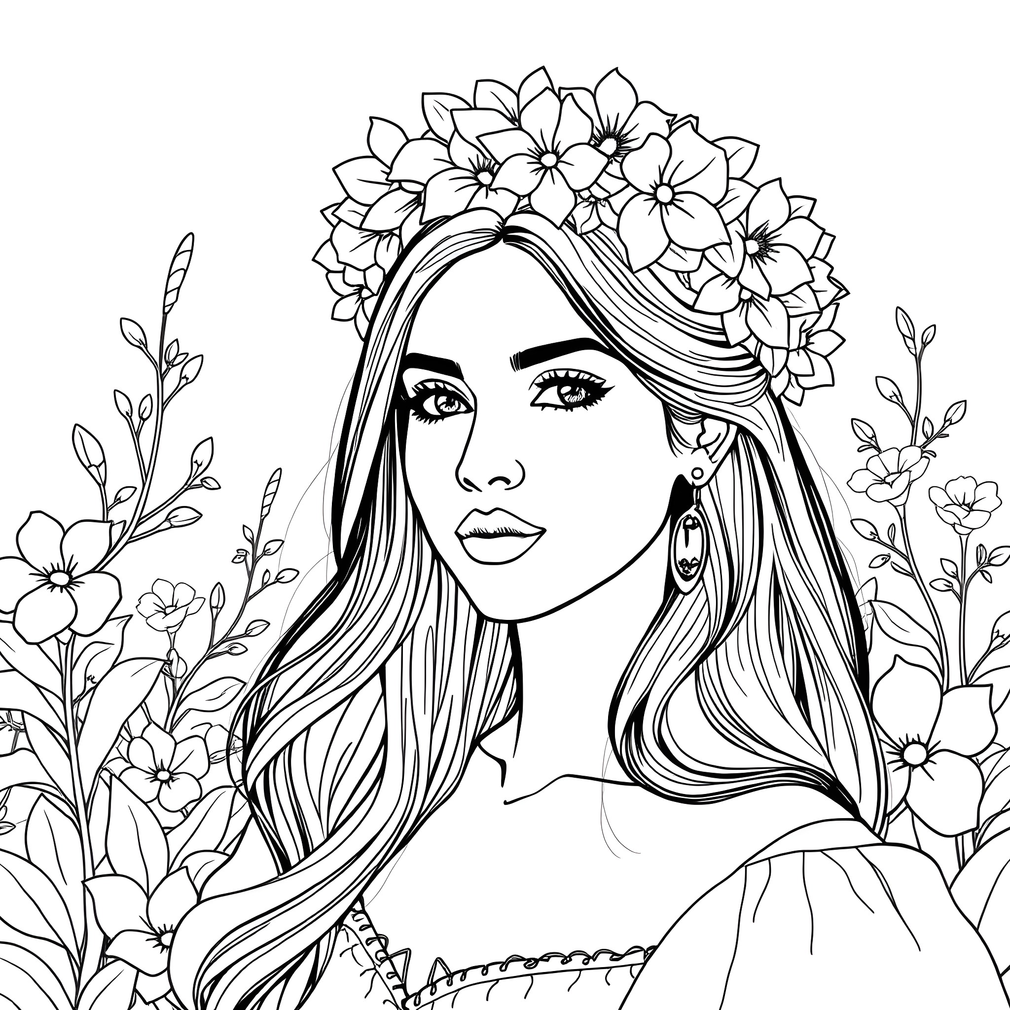 584 Best Woman Coloring Pages (Free Printable PDFs)