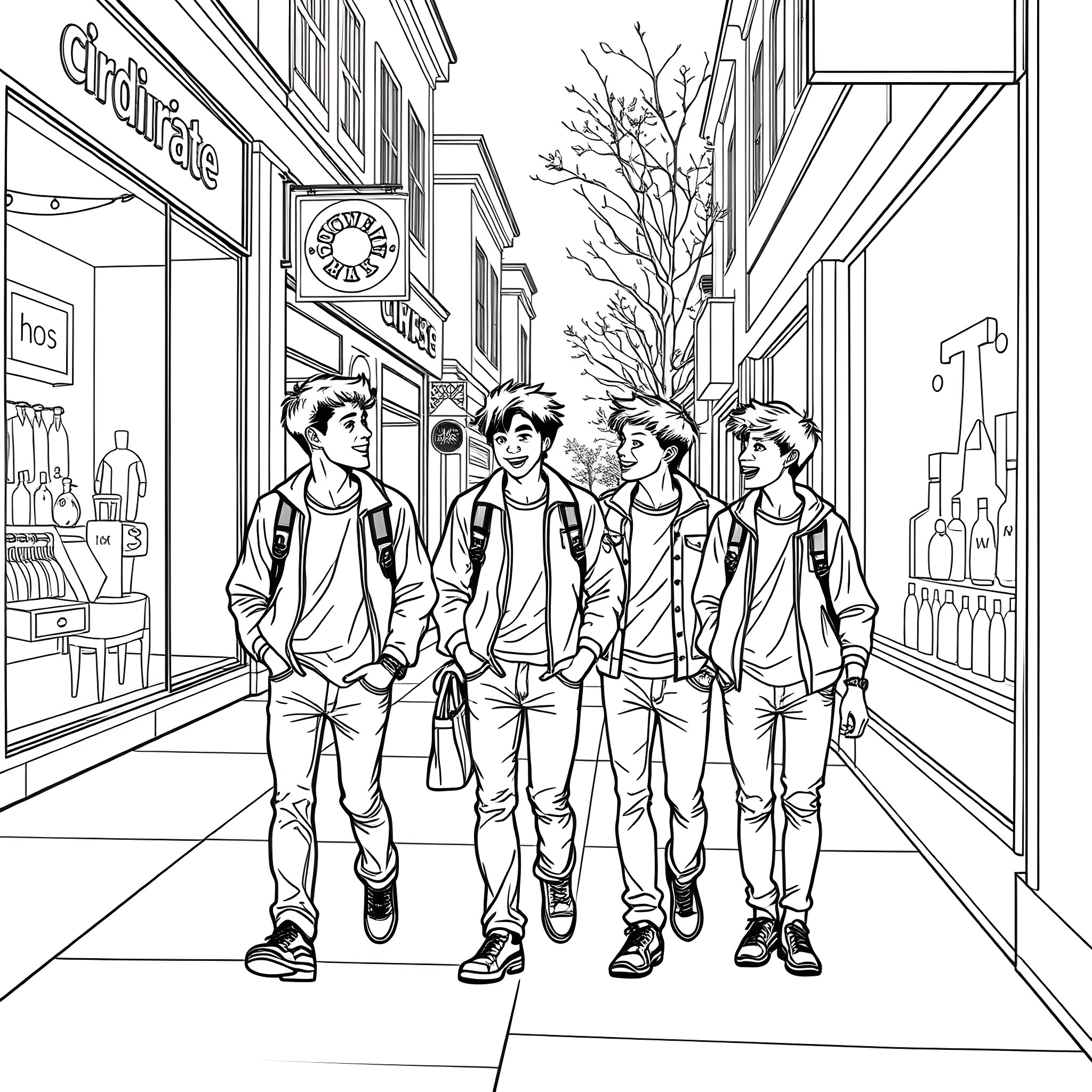 Best Teen Boy Coloring Pages (Free Printable PDF)