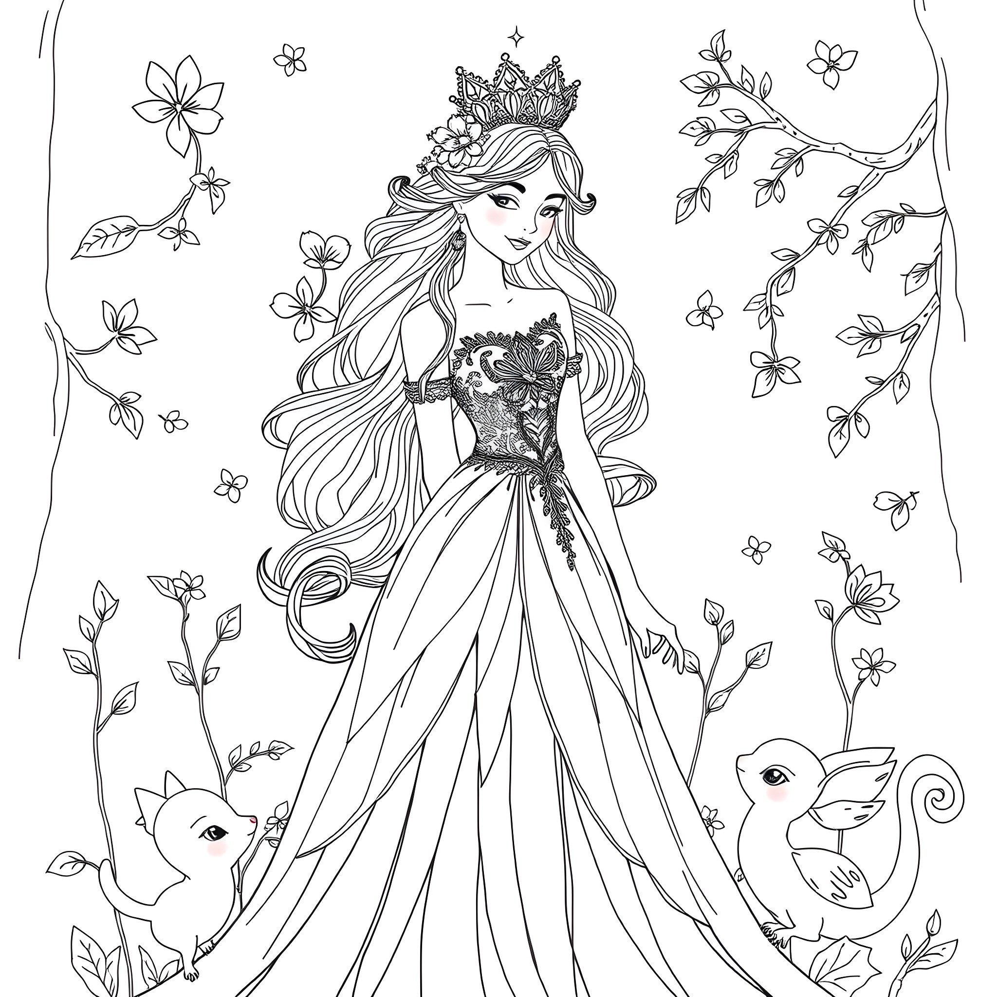 9 Best Maiden Coloring Pages (Free Printable PDFs)