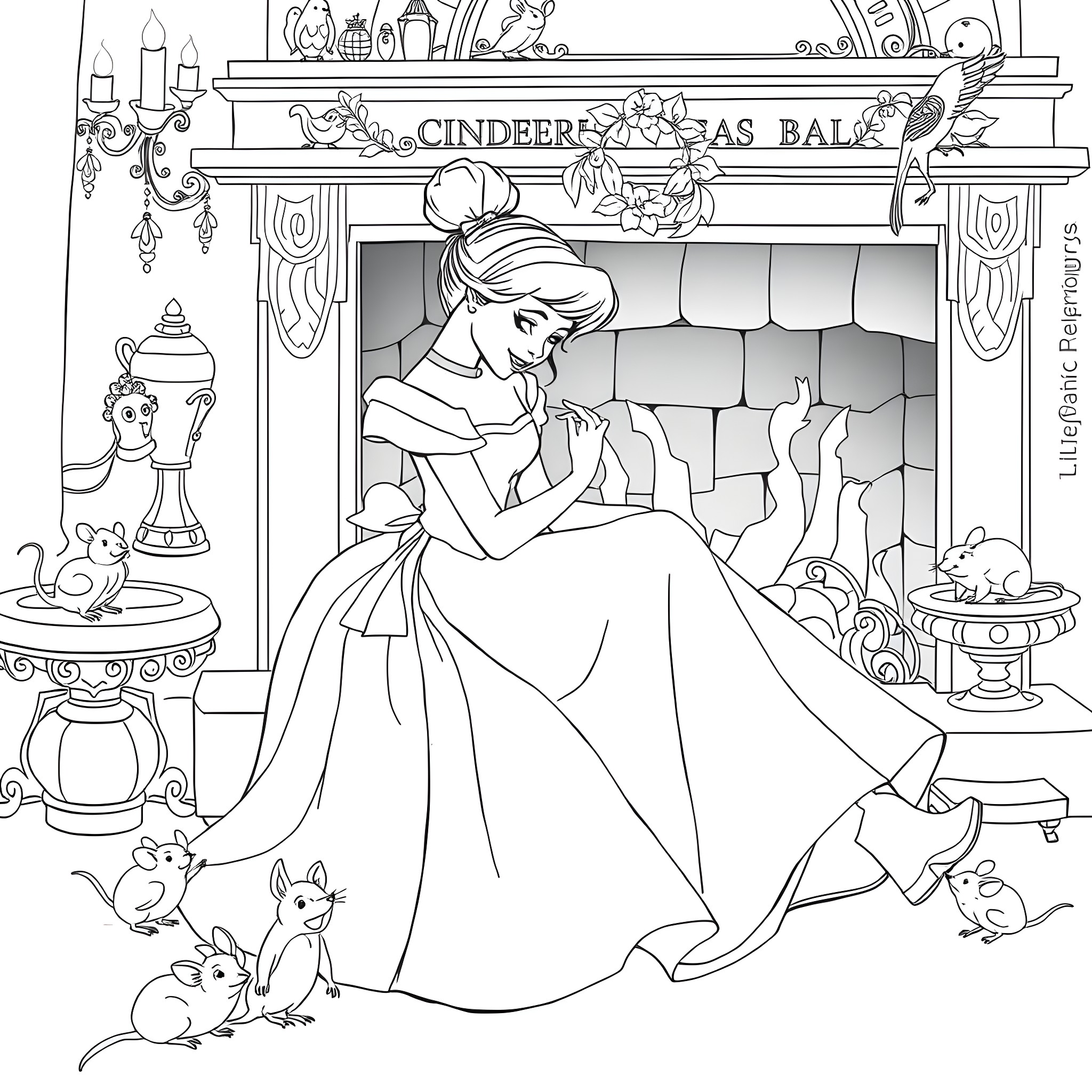 3 Best Beauty And The Beast Coloring Pages (Free Printable PDFs)