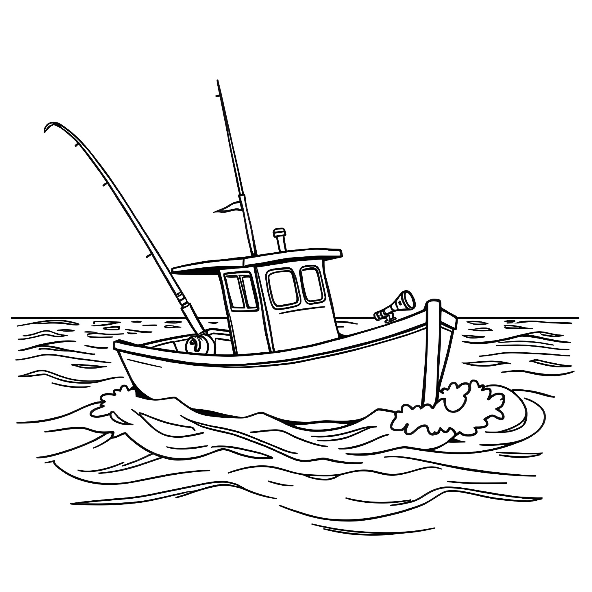 Best Boat Coloring Pages (Free Printable PDF)