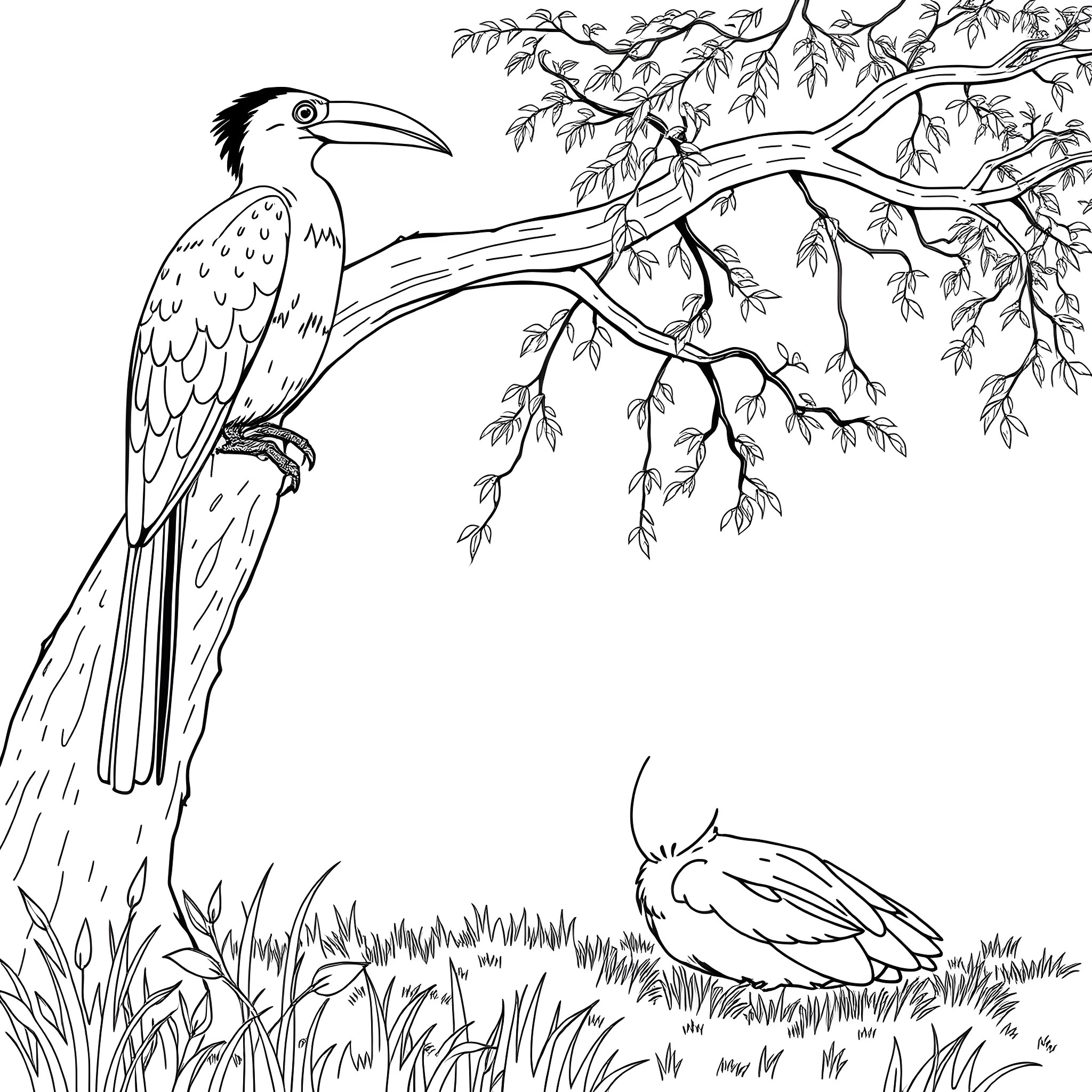 46 Best Bird Coloring Pages (Free Printable PDFs)