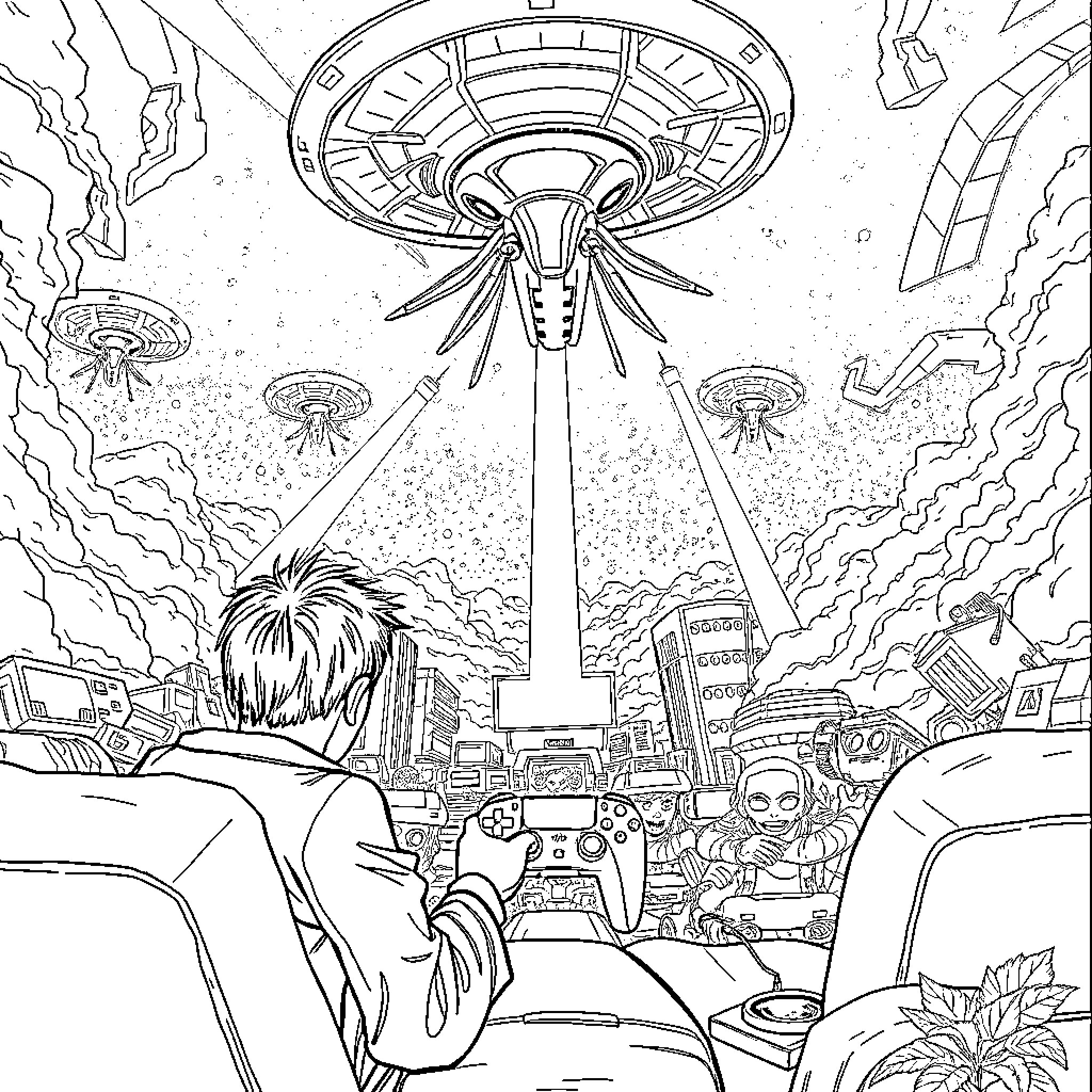 Best PS5 Coloring Pages (Free Printable PDF)