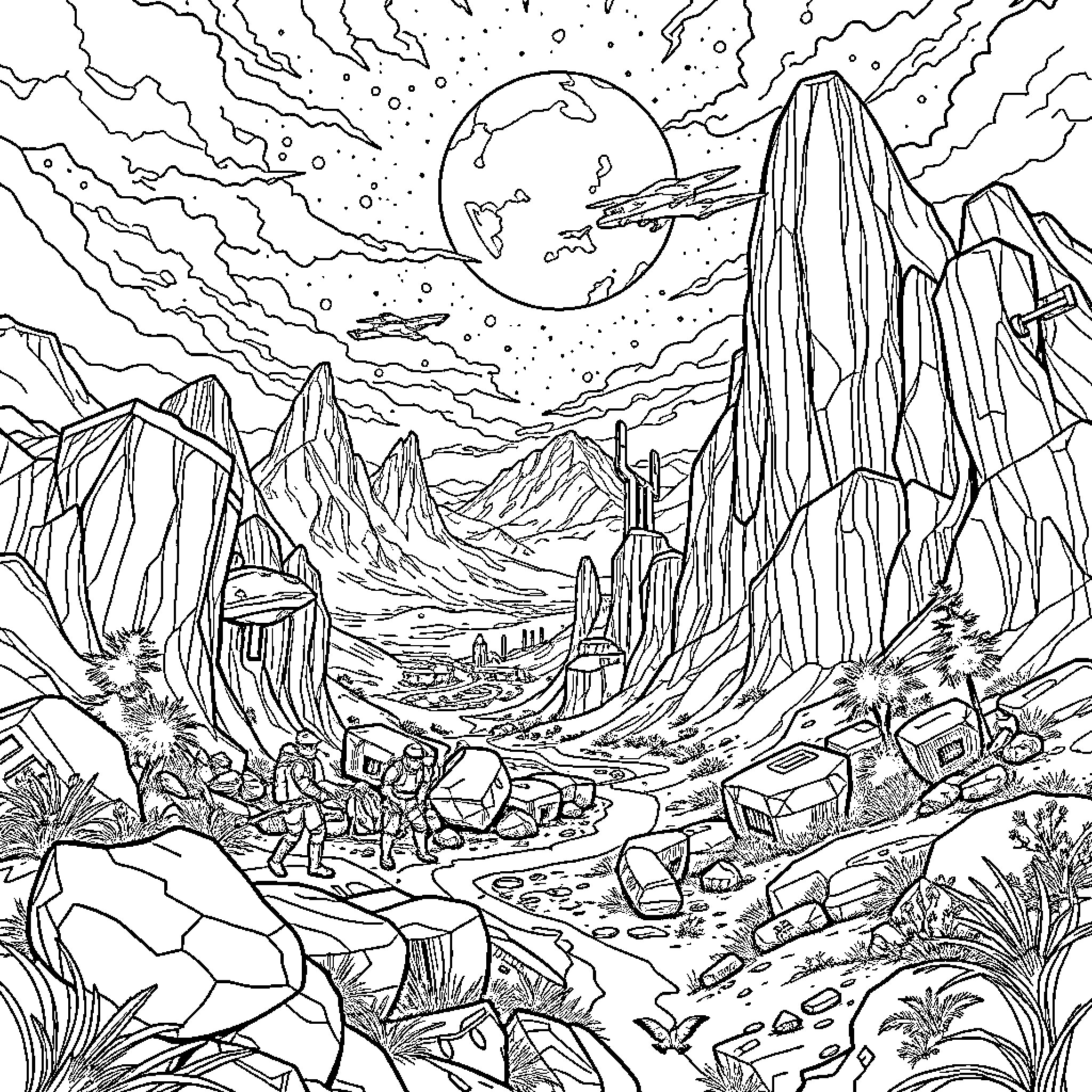 Best Huntrix Coloring Pages (Free Printable PDF)