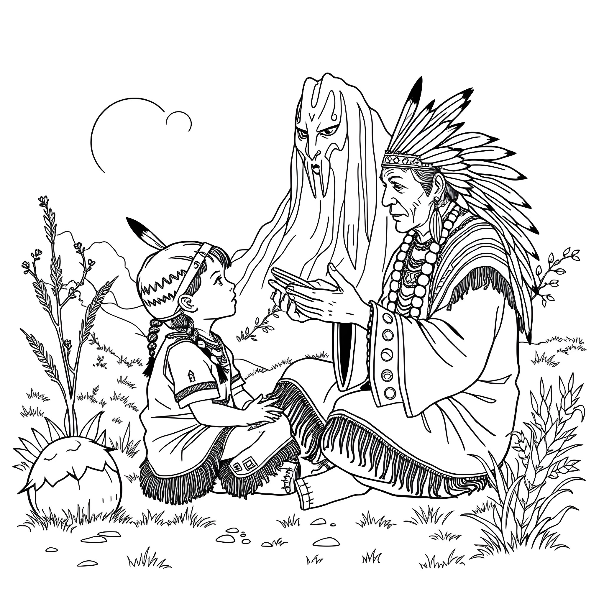 1 Best Flute Player Coloring Pages (Free Printable PDFs)