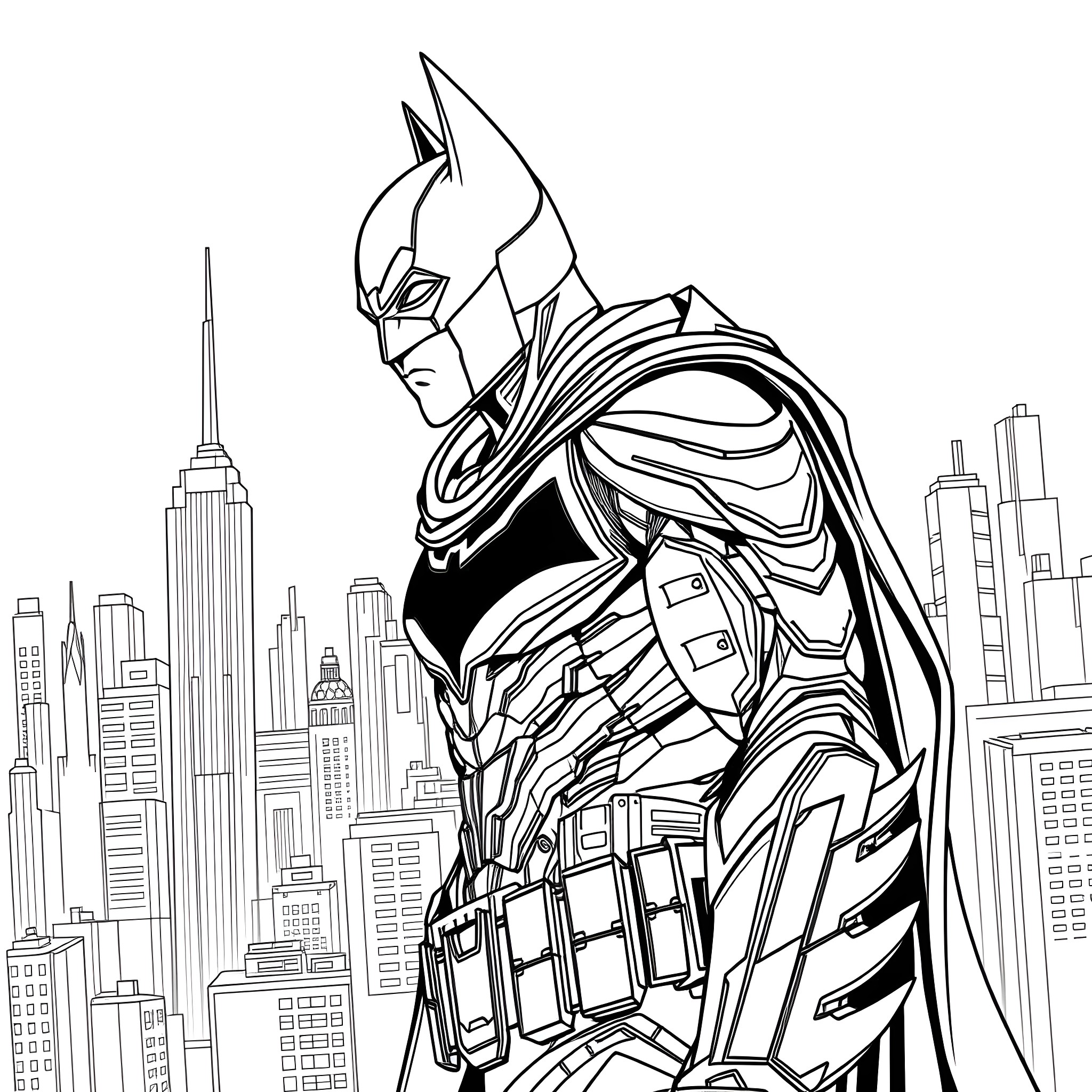 158 Best Batman Coloring Pages (Free Printable PDFs)