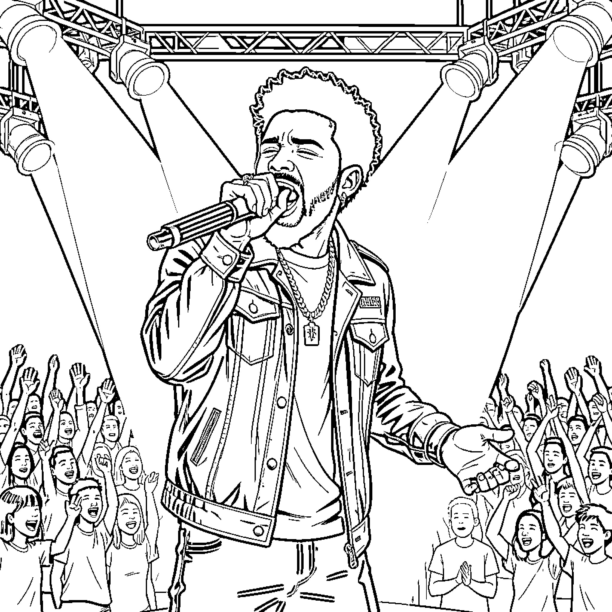 Best The Weeknd Coloring Pages (Free Printable PDF)