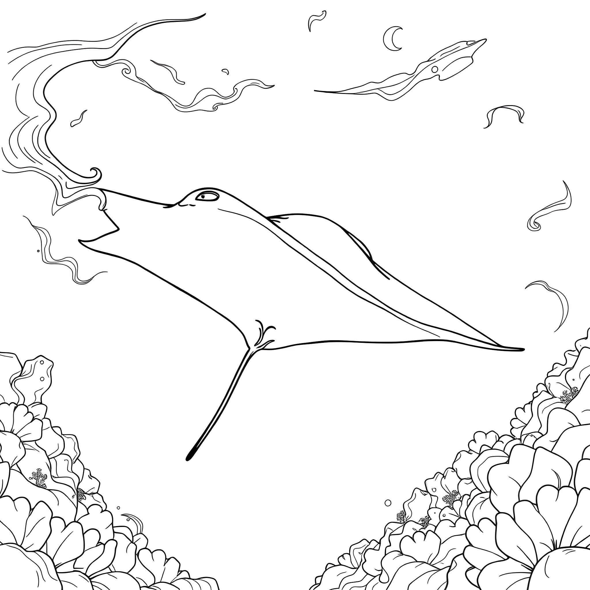 Best Manta Ray Coloring Pages (Free Printable PDF)