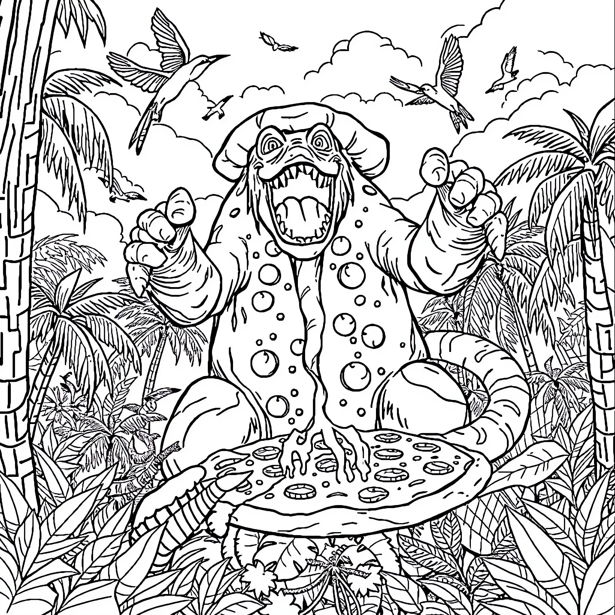 Best Tongue Coloring Pages (Free Printable PDF)