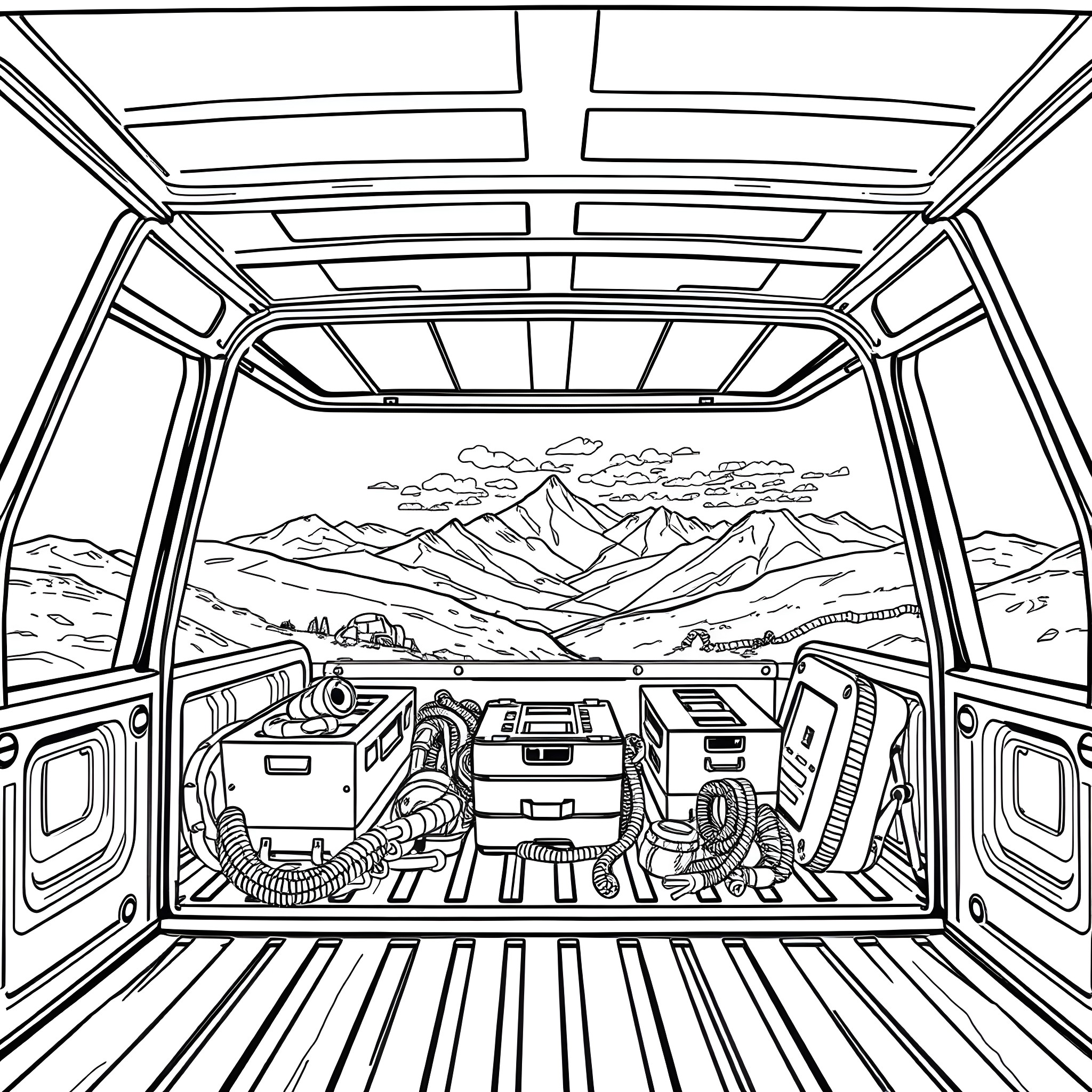Best Truck Coloring Pages (Free Printable PDF)