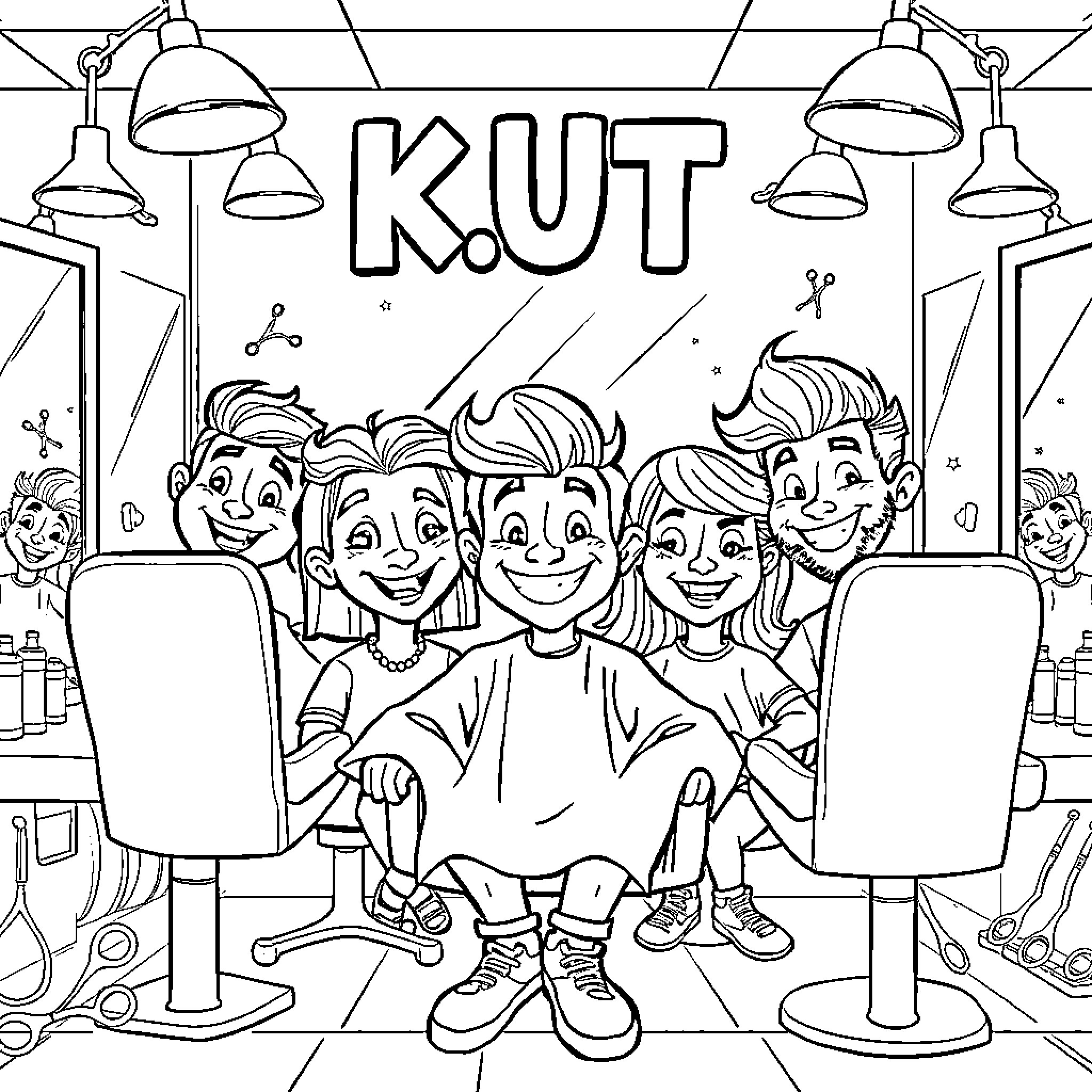 Best Cartoon Character Coloring Pages (Free Printable PDF)