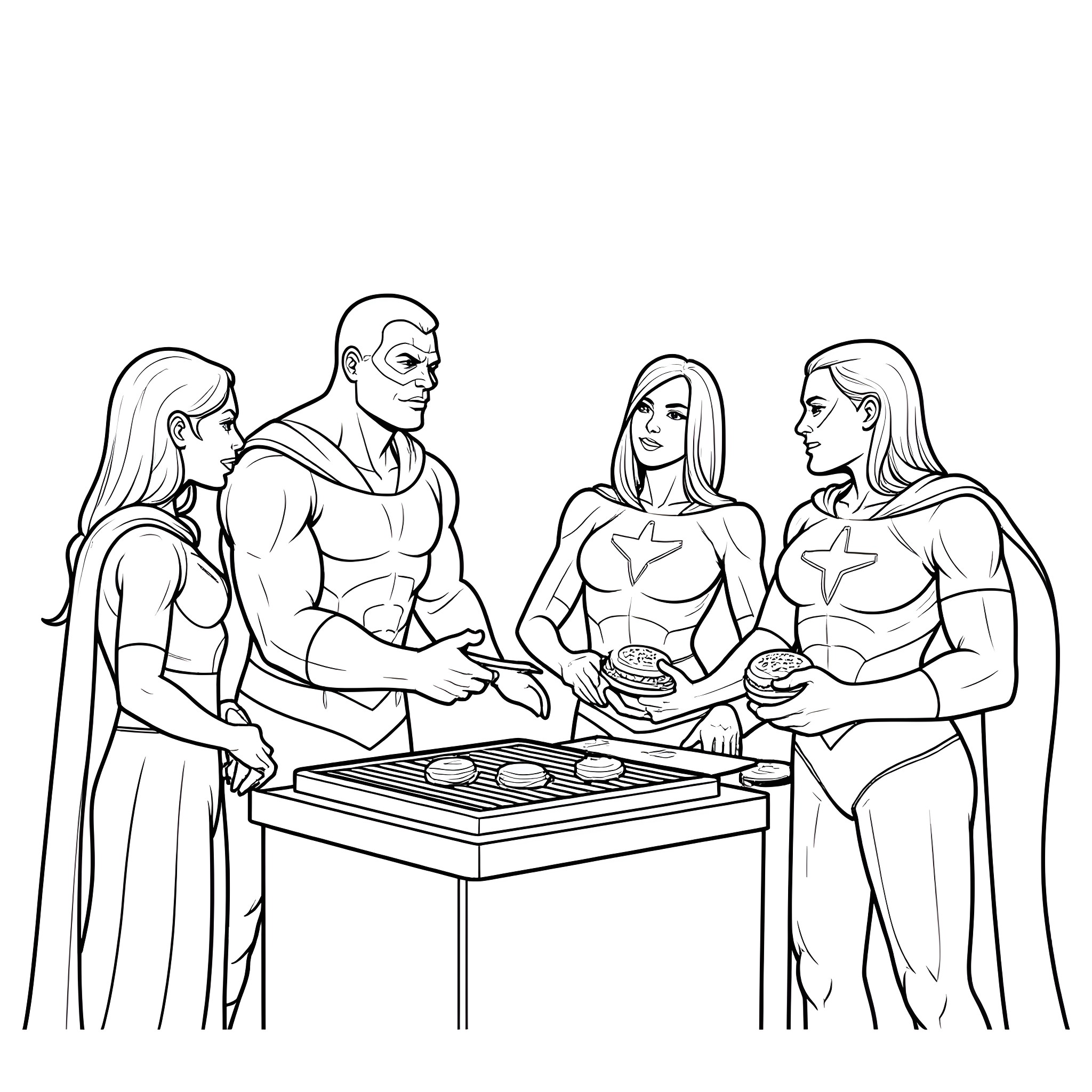 438 Best Superhero Coloring Pages (Free Printable PDFs)