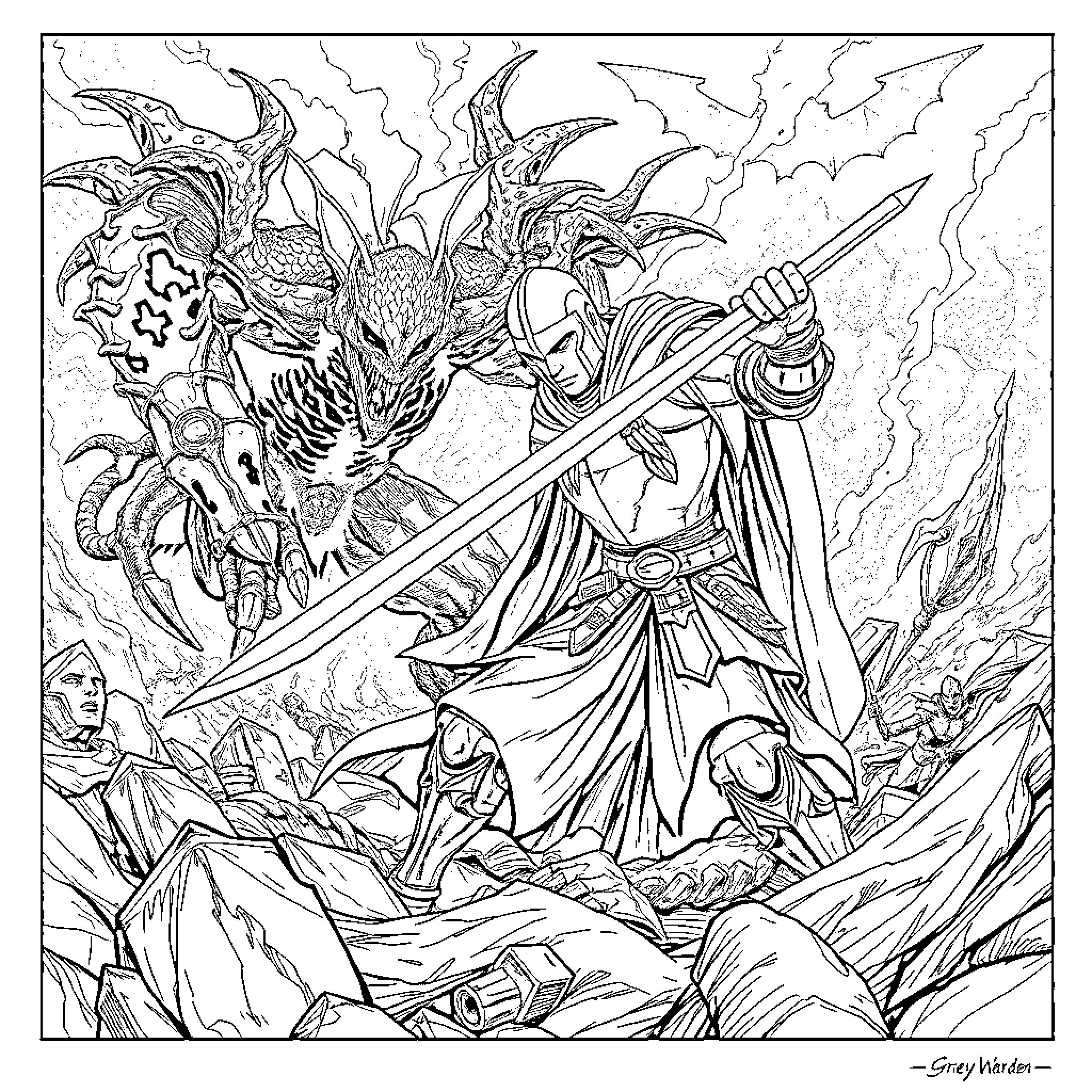 Best Warden Coloring Pages (Free Printable PDF)
