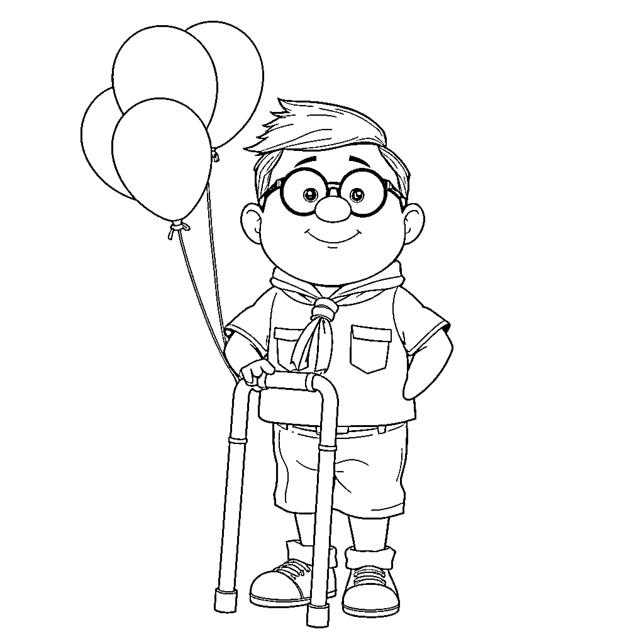 Best Carl Coloring Pages (Free Printable PDF)