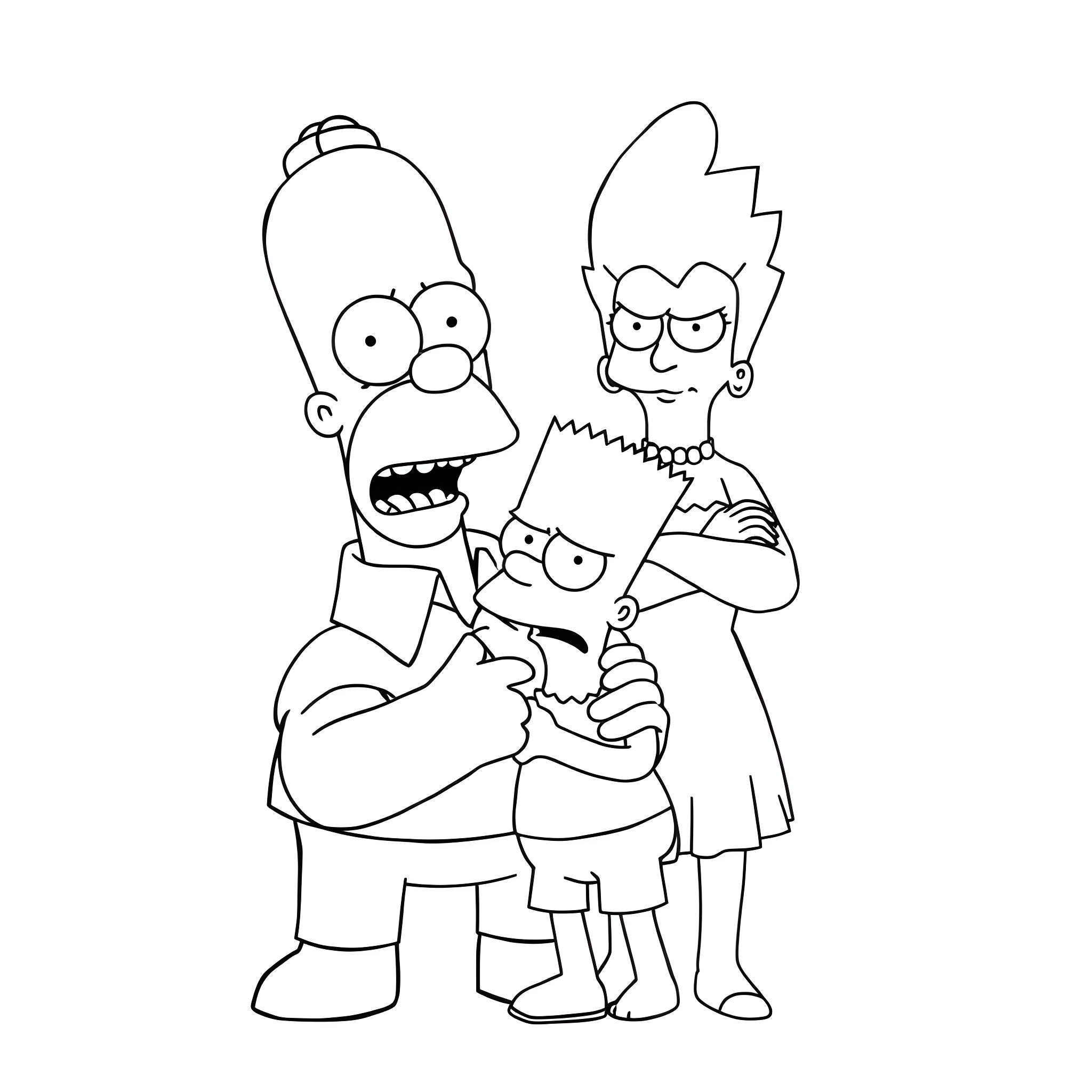 112 Best Homer Simpson Coloring Pages (Free Printable PDFs)
