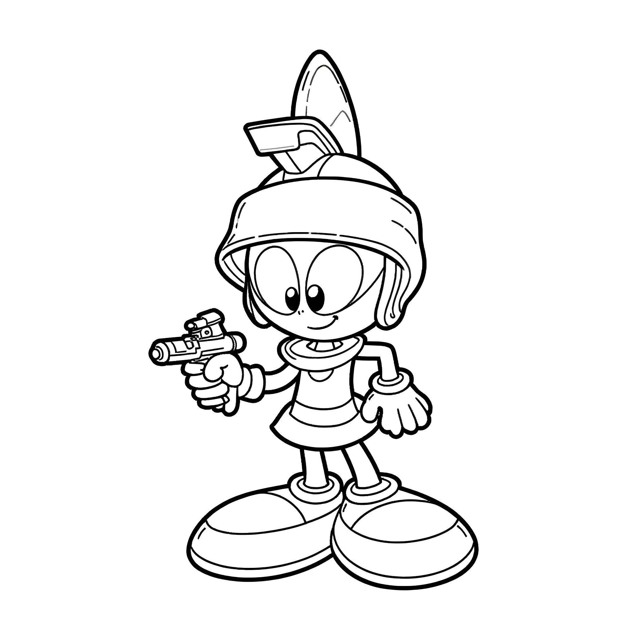 Best Marvin the Martian Coloring Pages (Free Printable PDF)