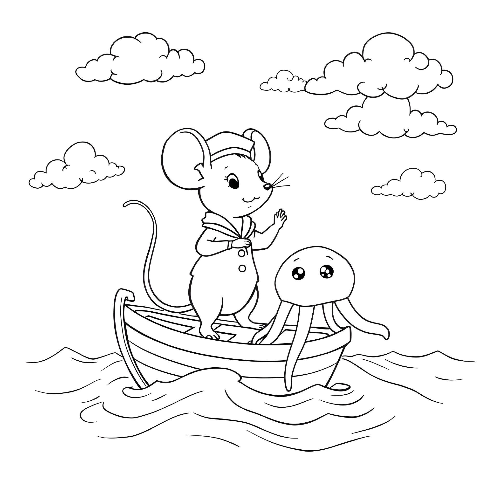98 Best Mouse Coloring Pages (Free Printable PDFs)