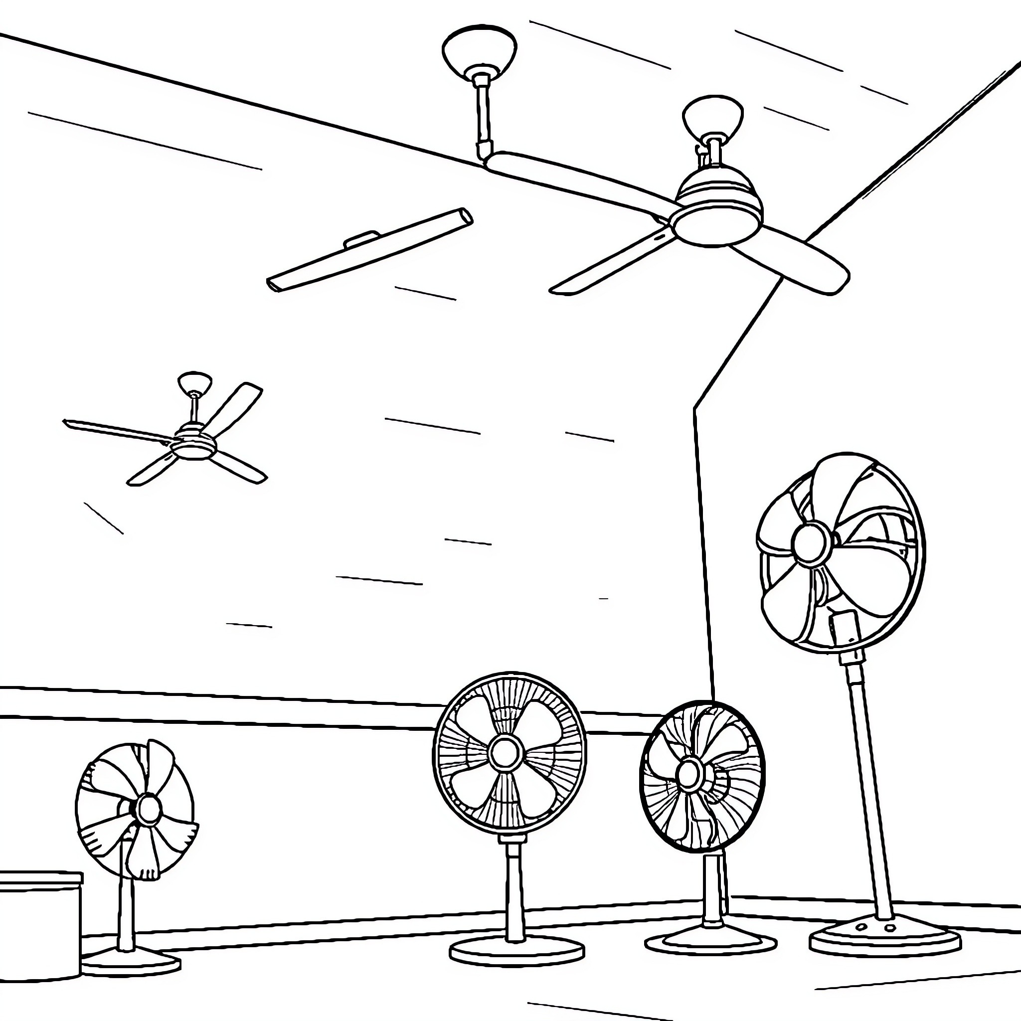 Best Fan Coloring Pages (Free Printable PDF)