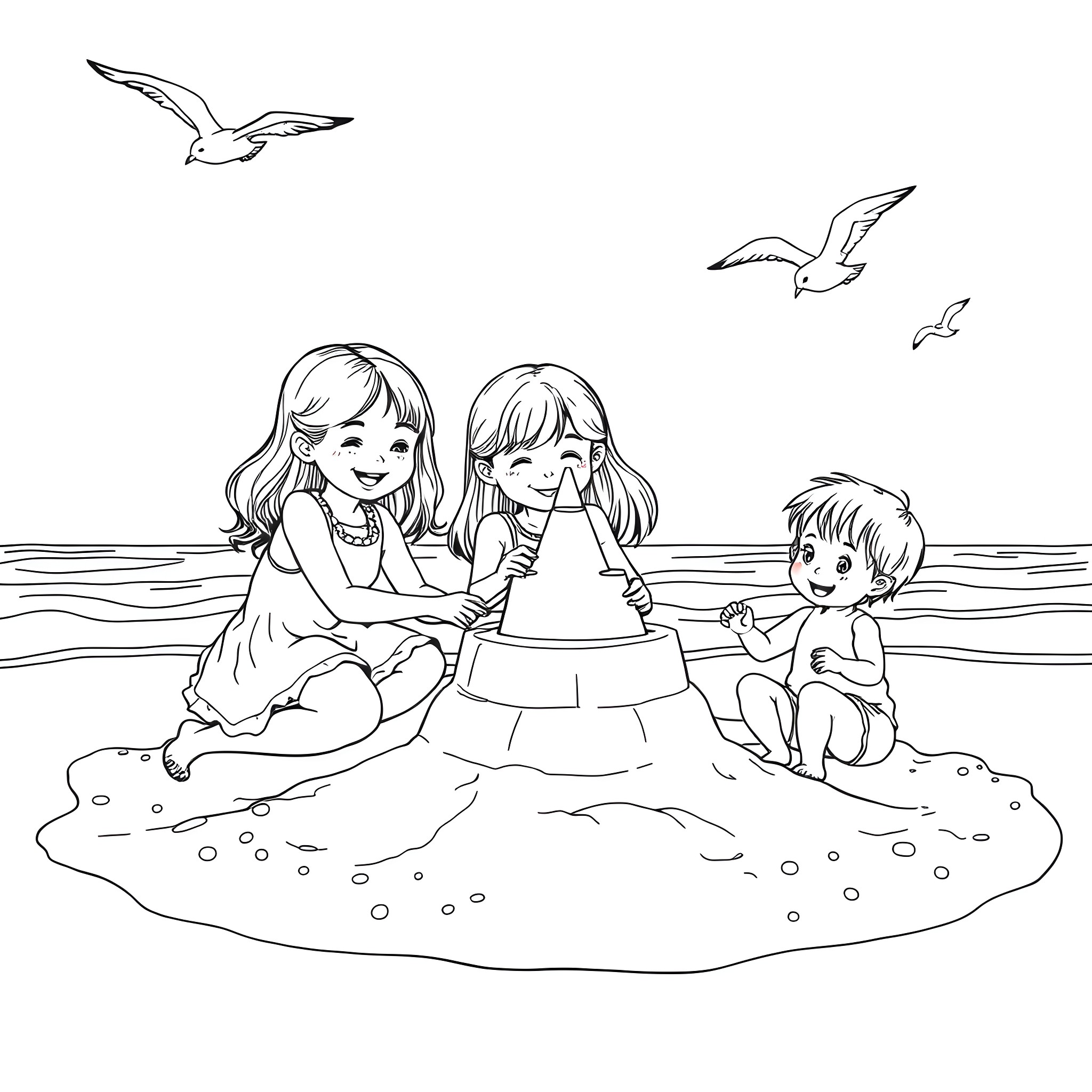 Best Sister Coloring Pages (Free Printable PDF)