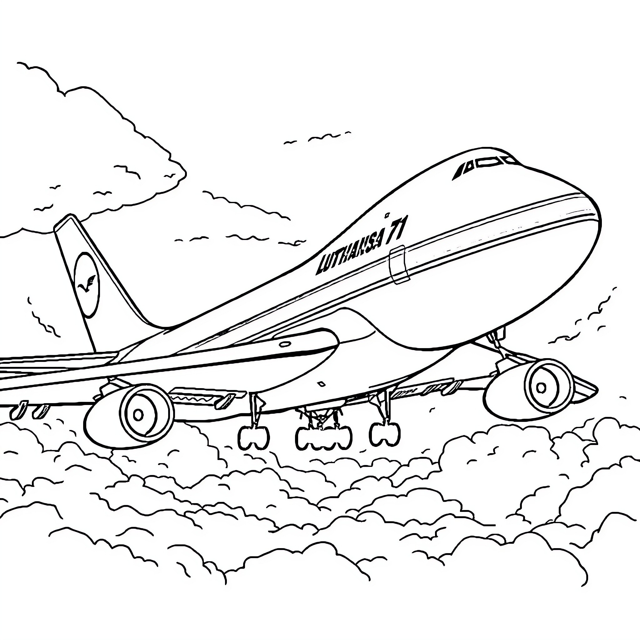 2 Best Boing 747 Coloring Pages (Free Printable PDFs)