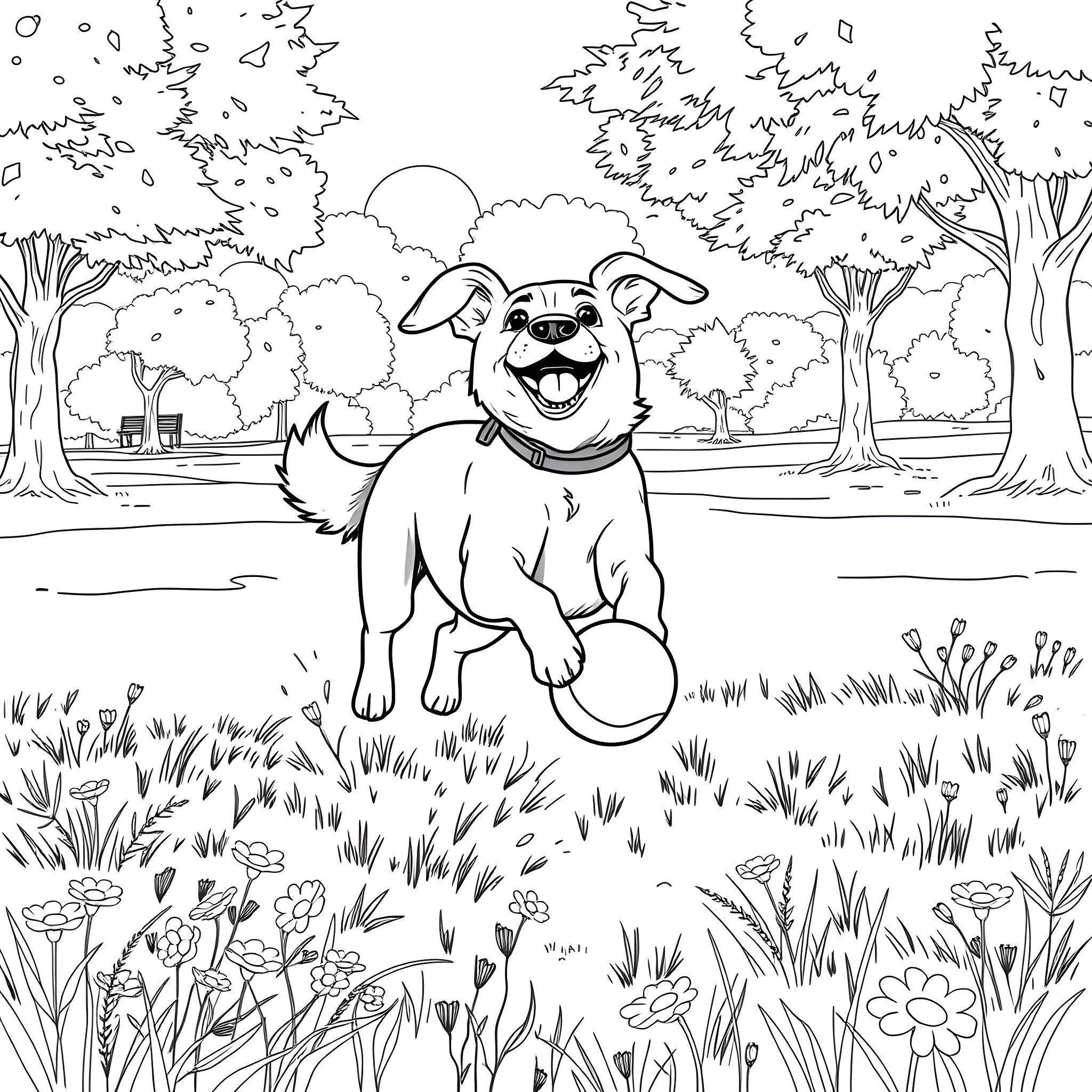 47 Best Dog Coloring Pages (Free Printable PDFs)