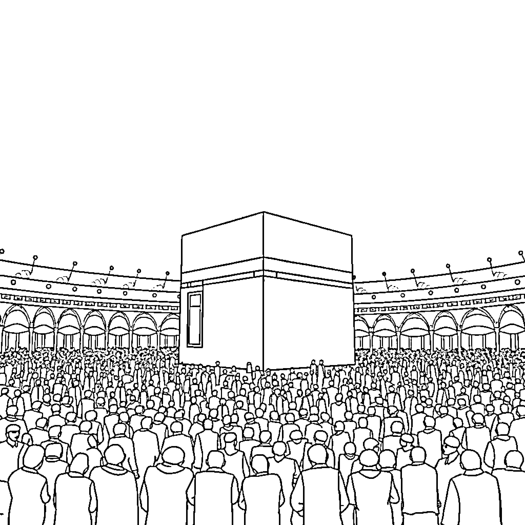 Best Kaaba Coloring Pages (Free Printable PDF)