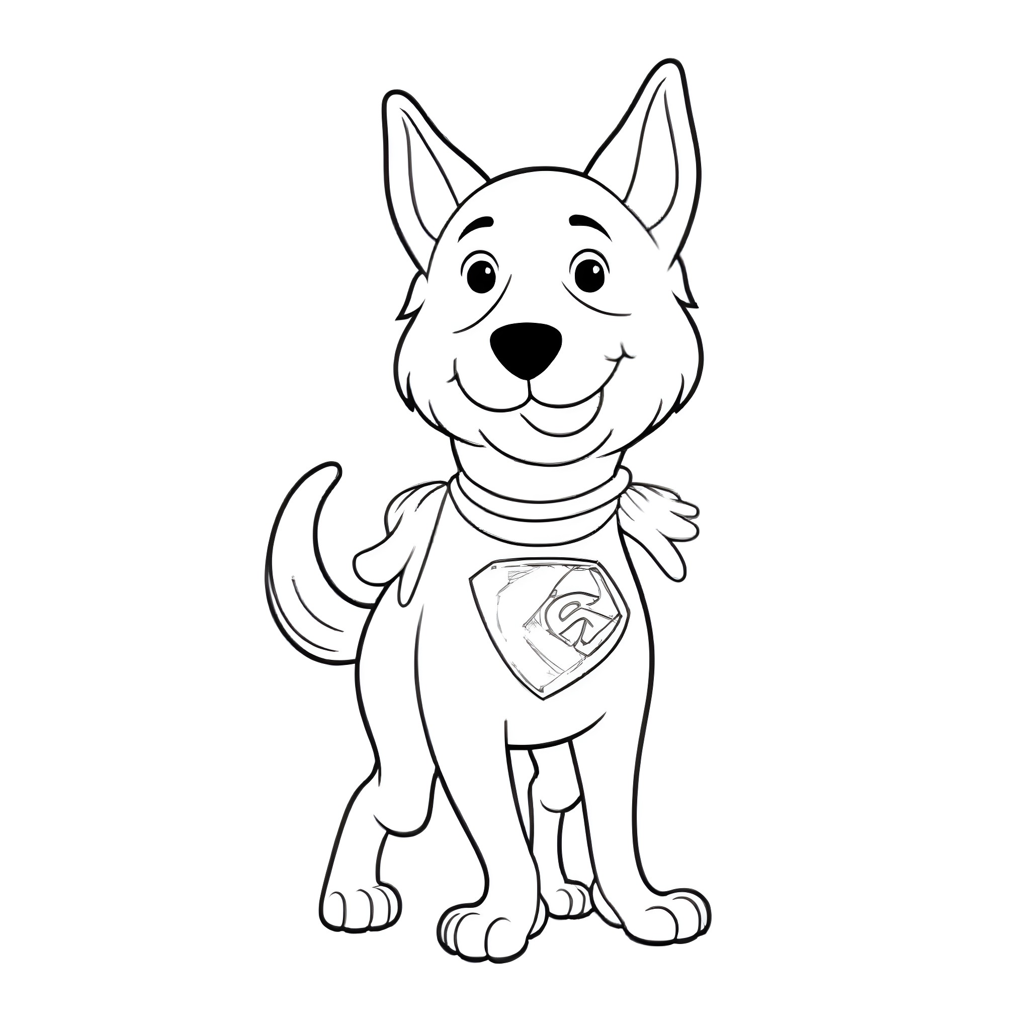 Best Dogman Coloring Pages (Free Printable PDF)