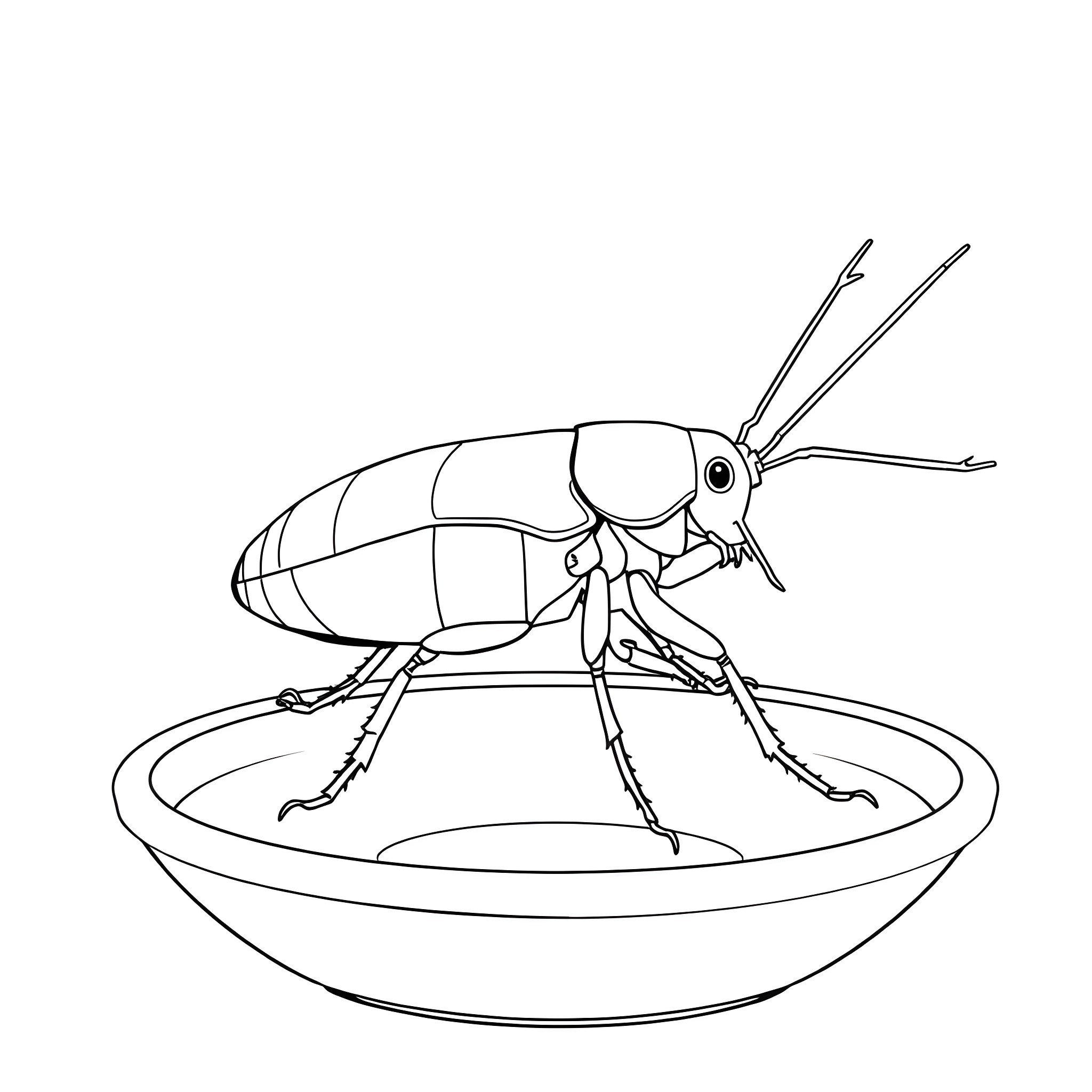 54 Best Cockroach Coloring Pages (Free Printable PDFs)