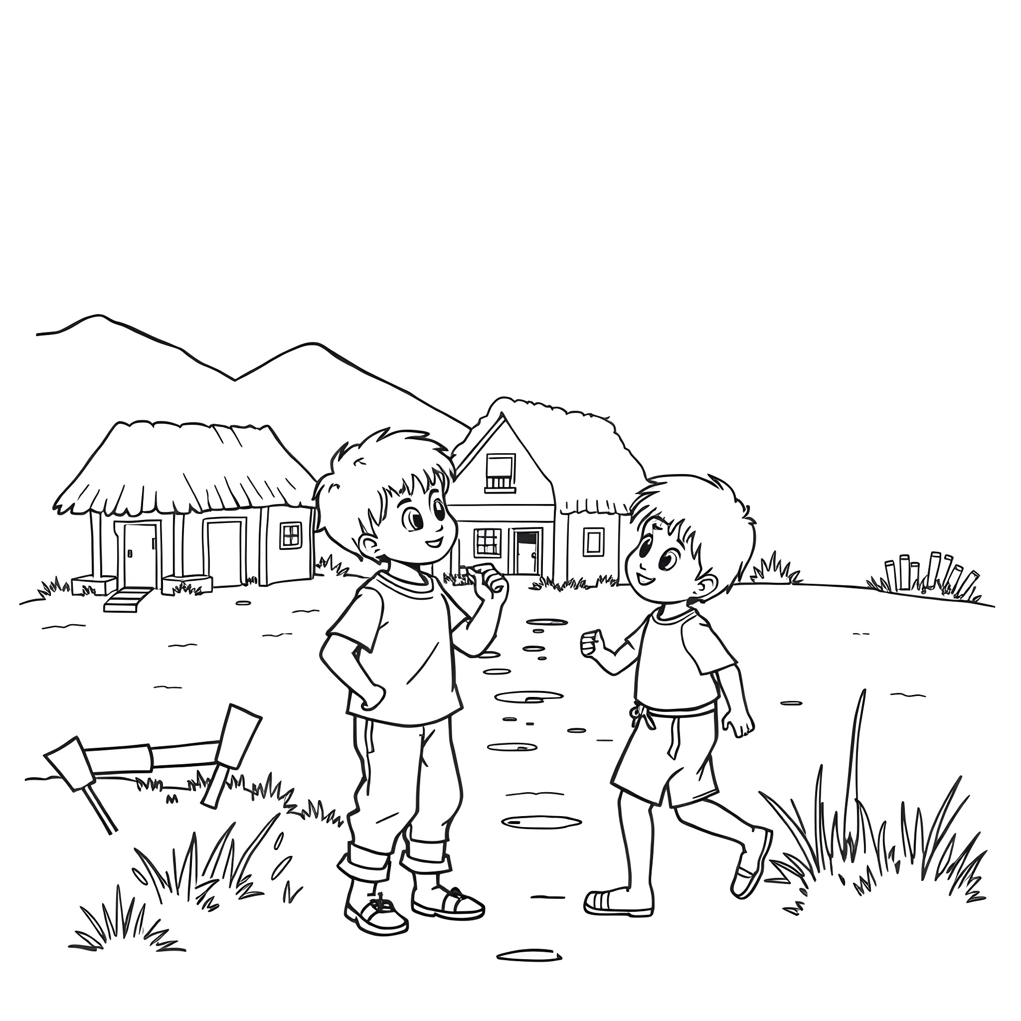 Best Brother Coloring Pages (Free Printable PDF)