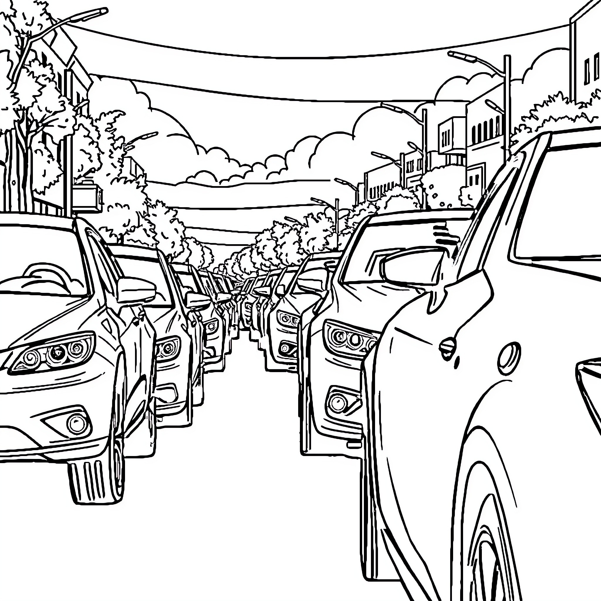 746 Best Car Coloring Pages (Free Printable PDFs)