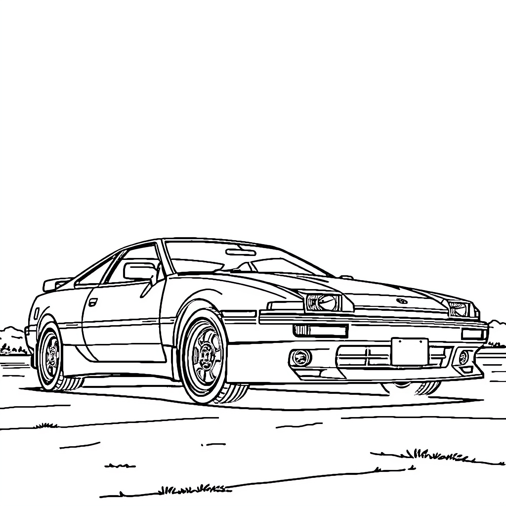 Best Toyota Coloring Pages (Free Printable PDF)