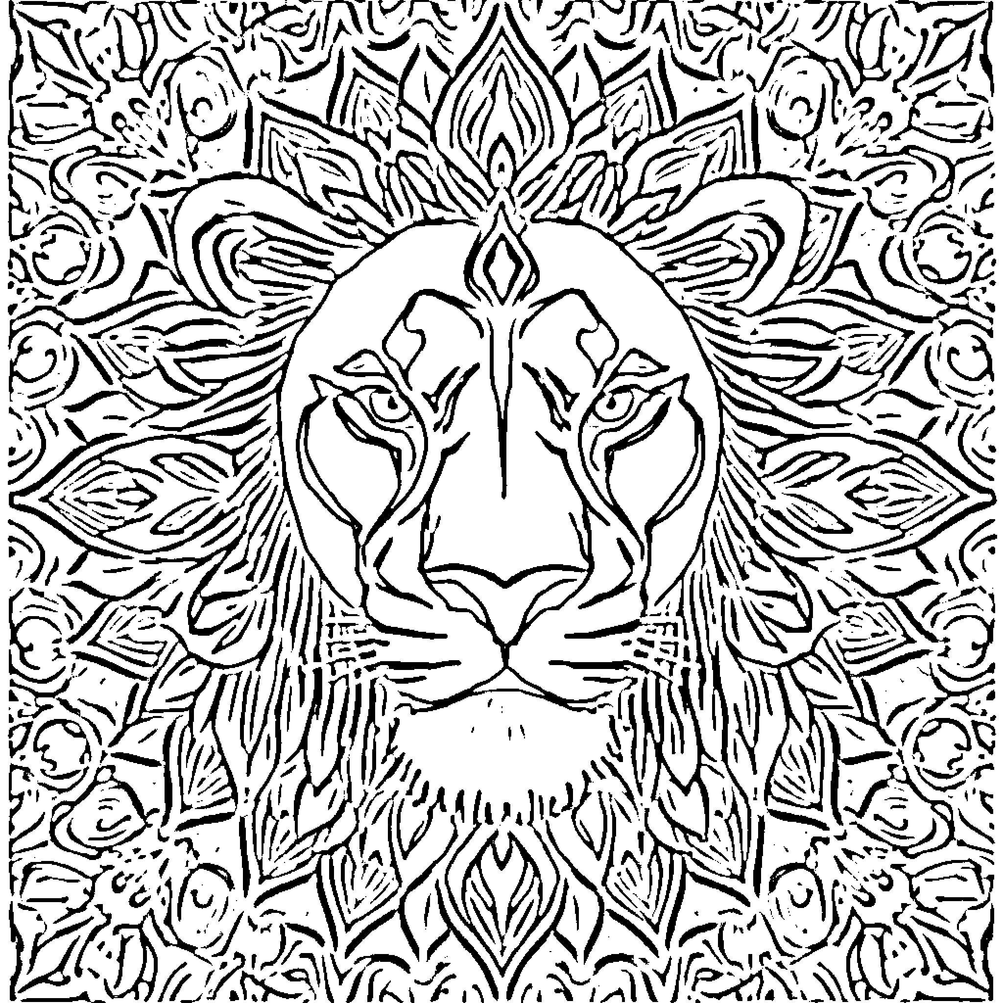 Best Lion Coloring Pages (Free Printable PDF)