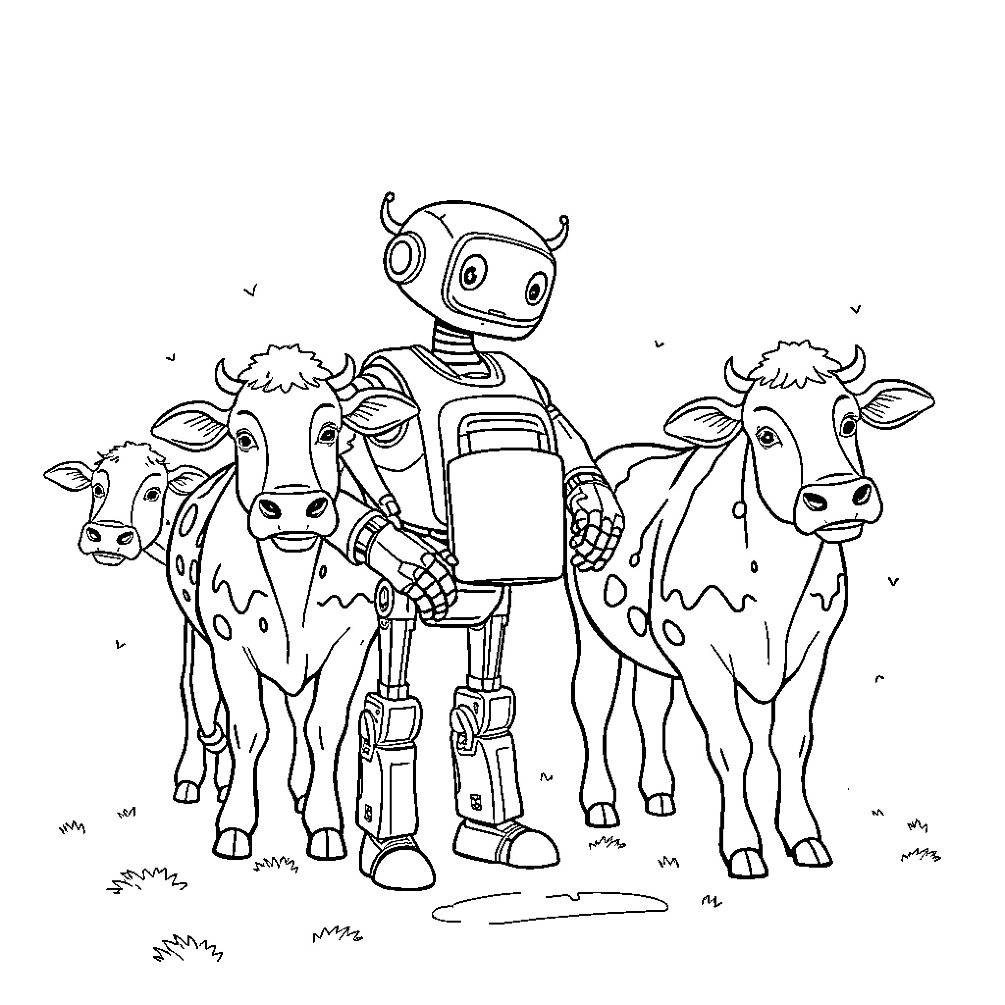 Best Milking Robot Coloring Pages (Free Printable PDF)