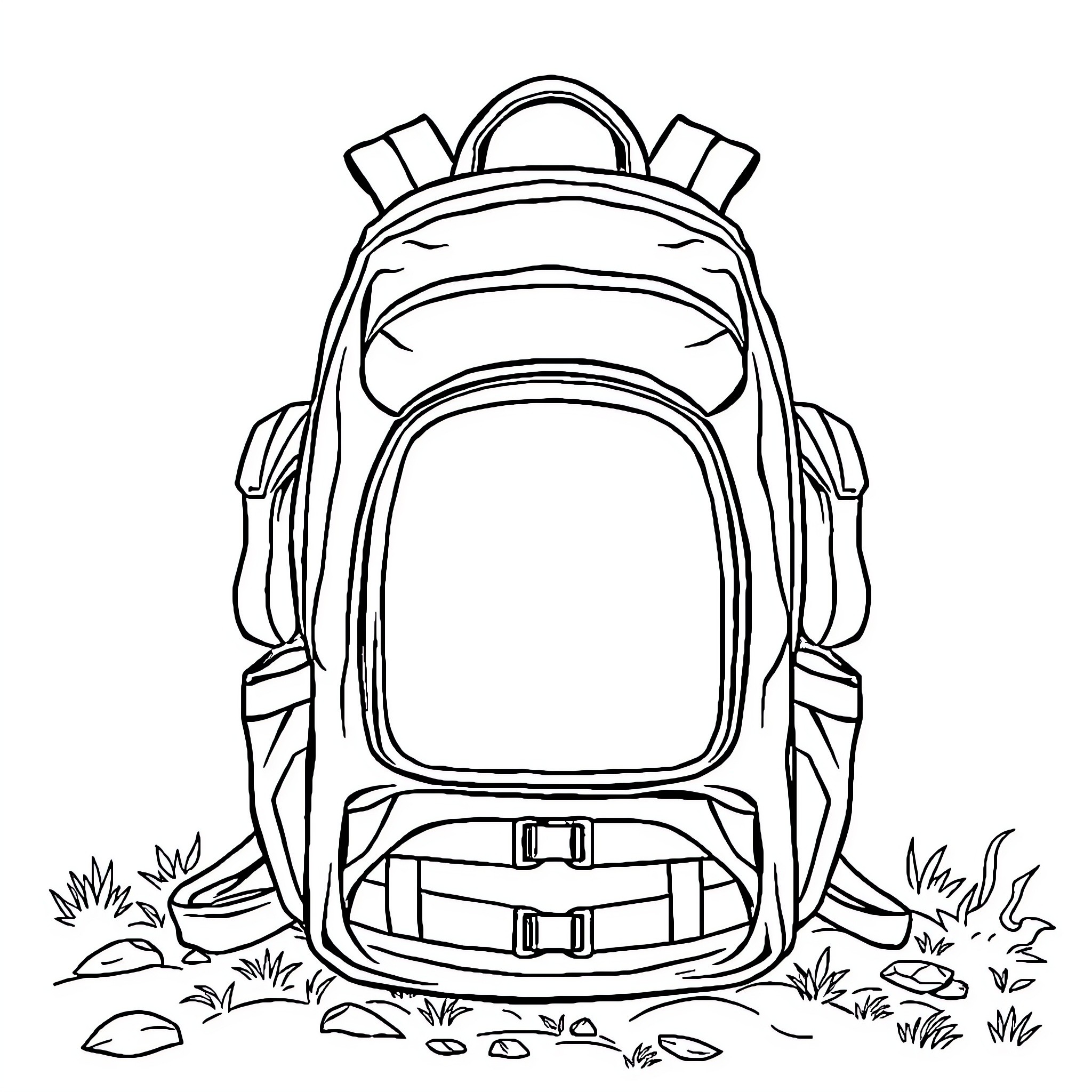 Best Backpack Coloring Pages (Free Printable PDF)