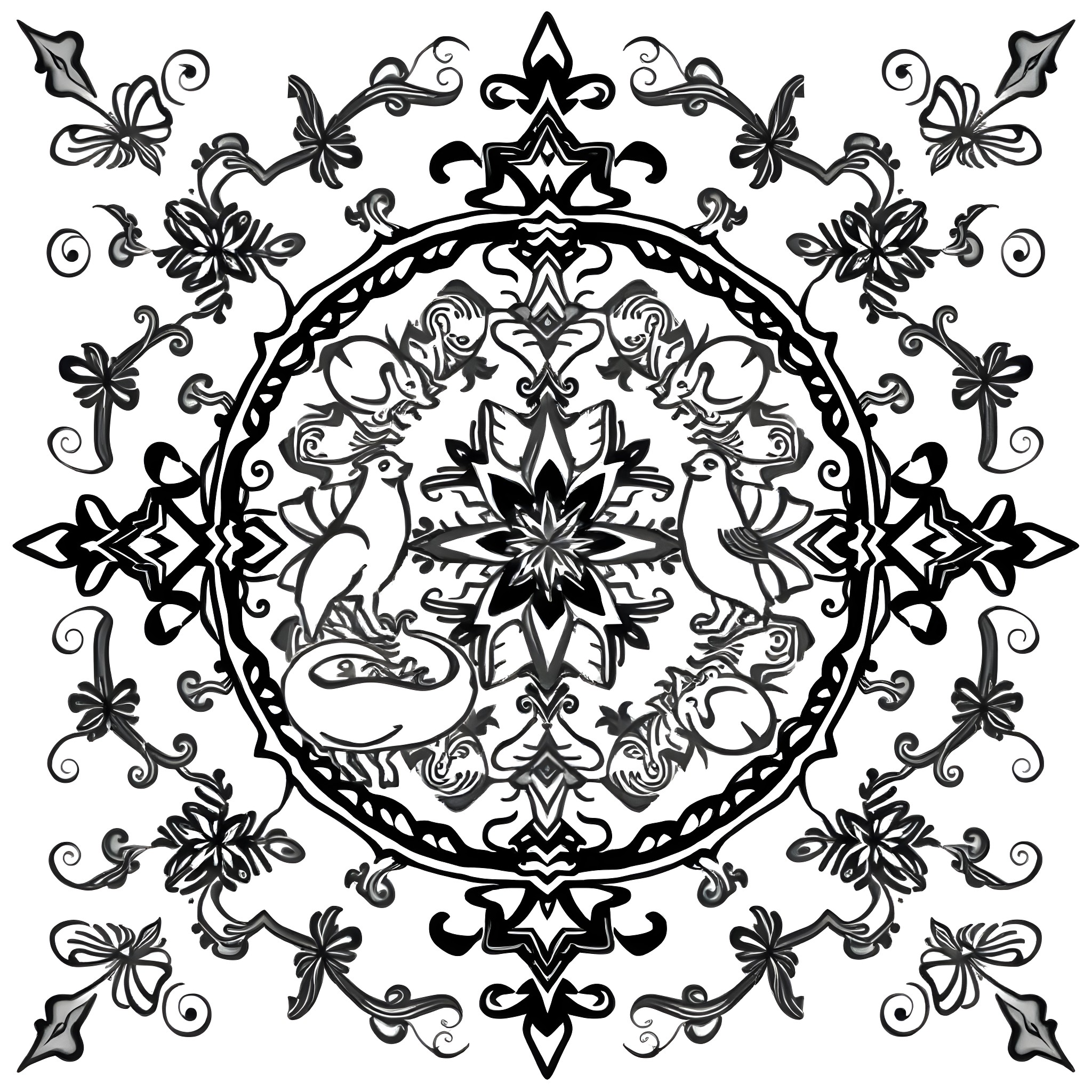 19 Best Mosaic Coloring Pages (Free Printable PDFs)