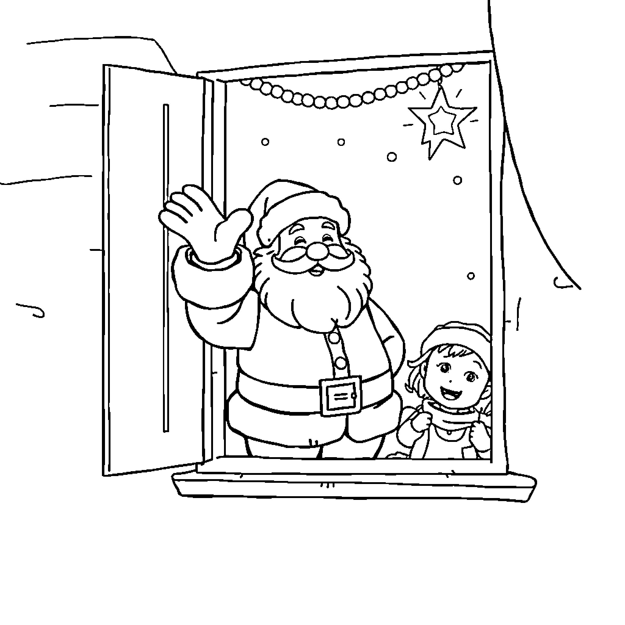 Best Santa Claus Coloring Pages (Free Printable PDF)