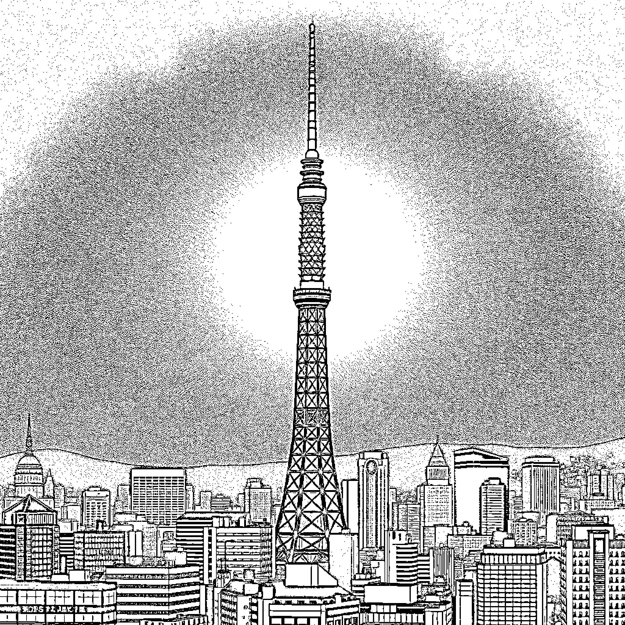 Best Tokyo Tower Coloring Pages (Free Printable PDF)