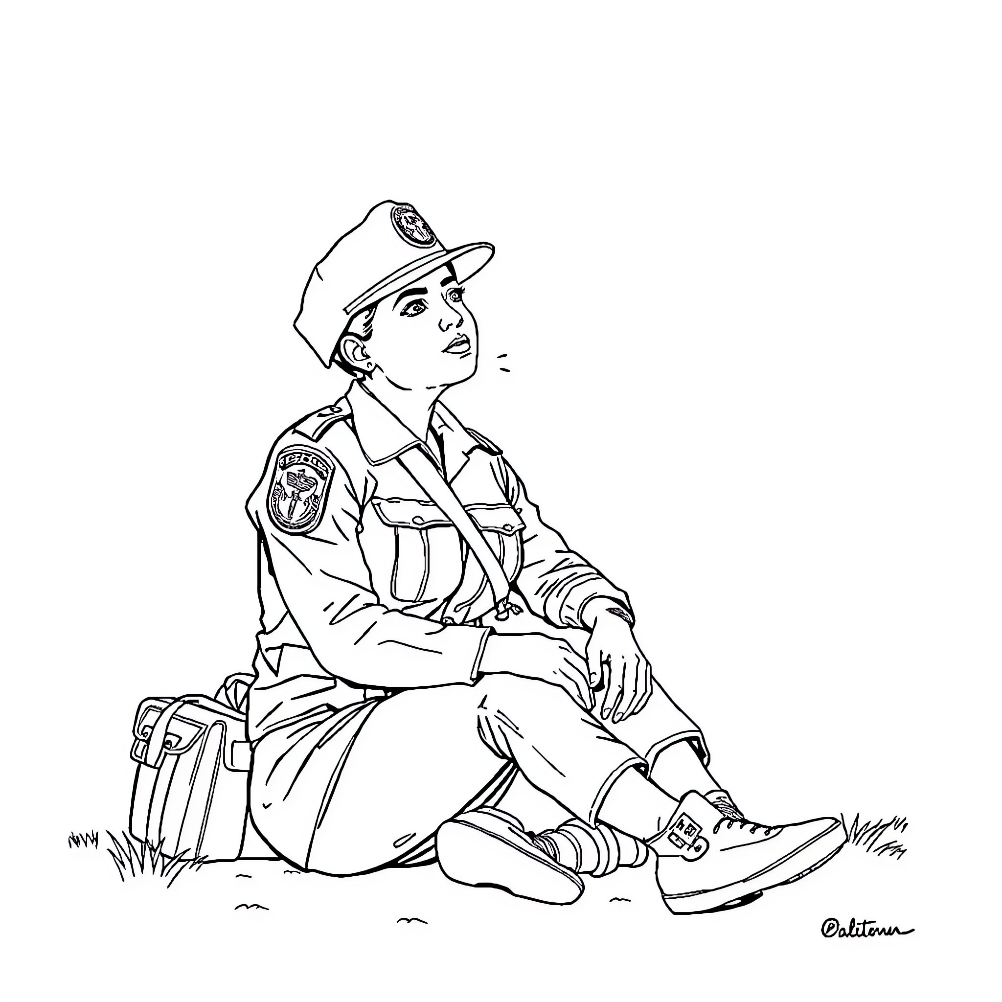 Best Sergeant Tania Coloring Pages (Free Printable PDF)