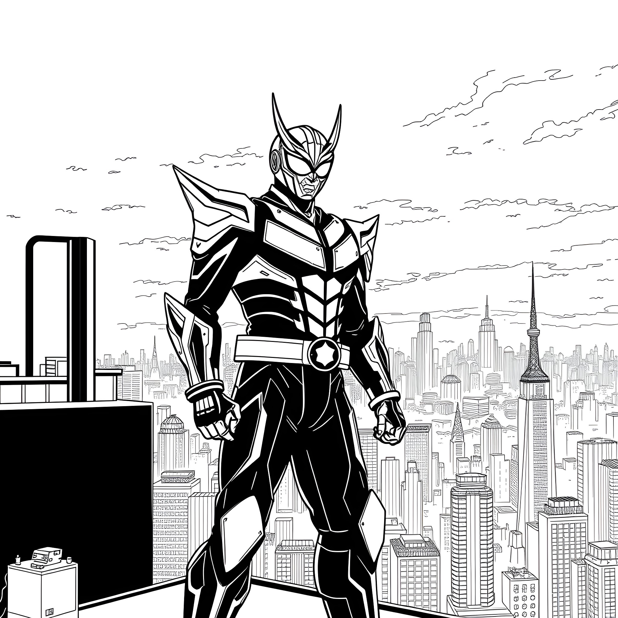 Best Kamen Rider Coloring Pages (Free Printable PDF)