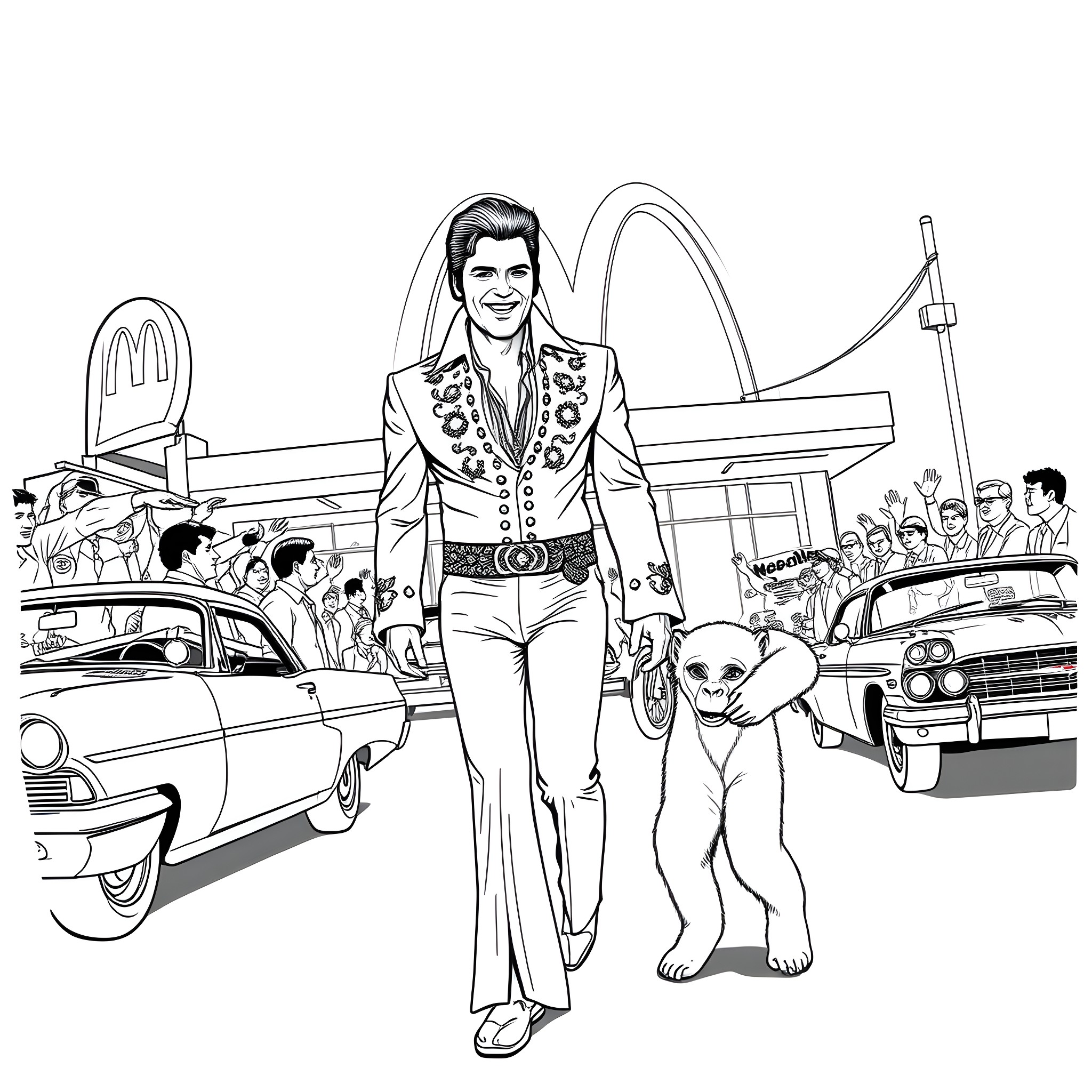 Best Elvis Coloring Pages (Free Printable PDF)