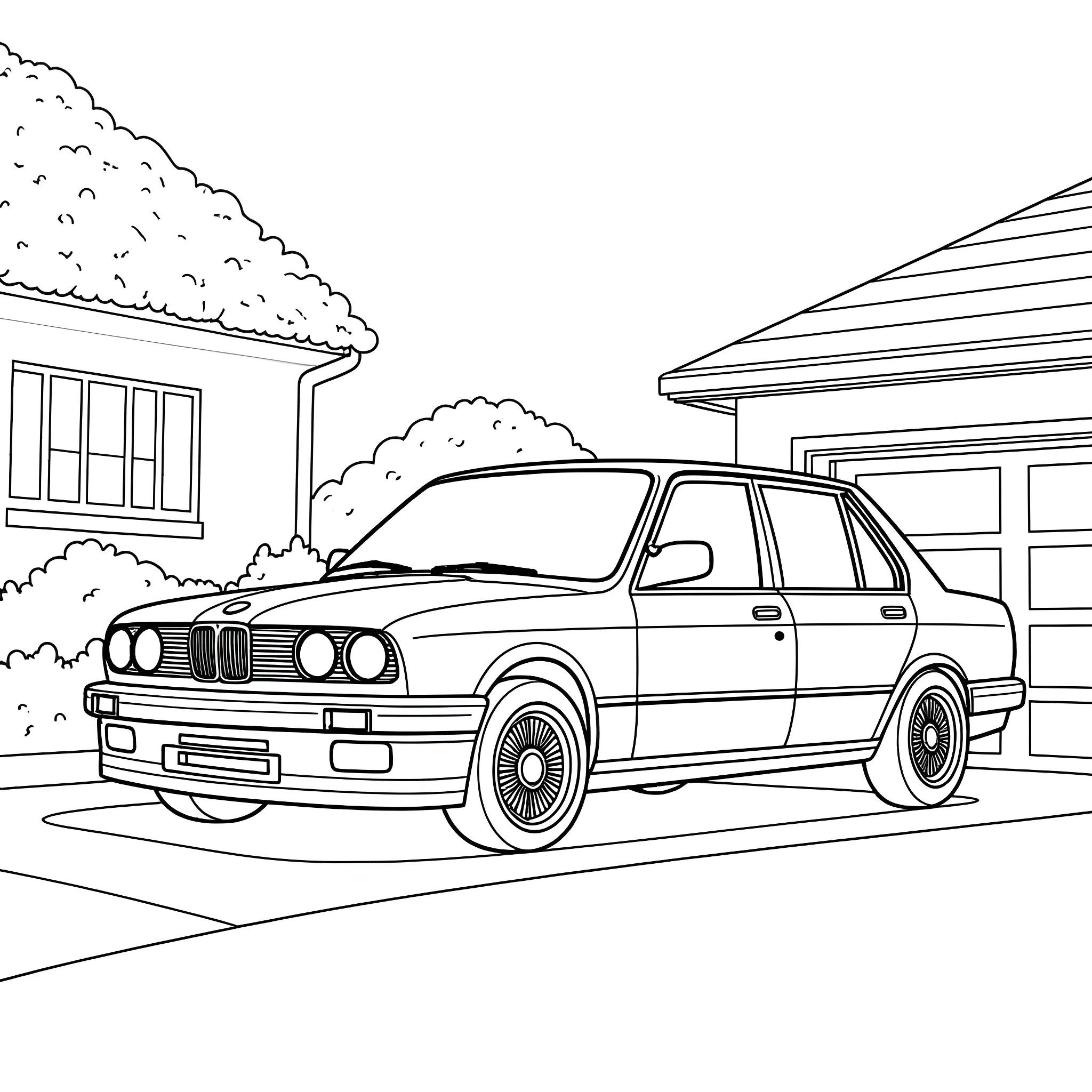 45 Best BMW Coloring Pages (Free Printable PDFs)
